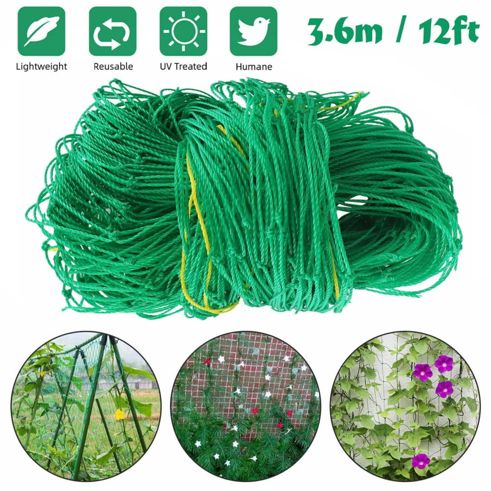 Premium Garden Plant Climbing Net Trellis Netting Mesh Support Fruit ...