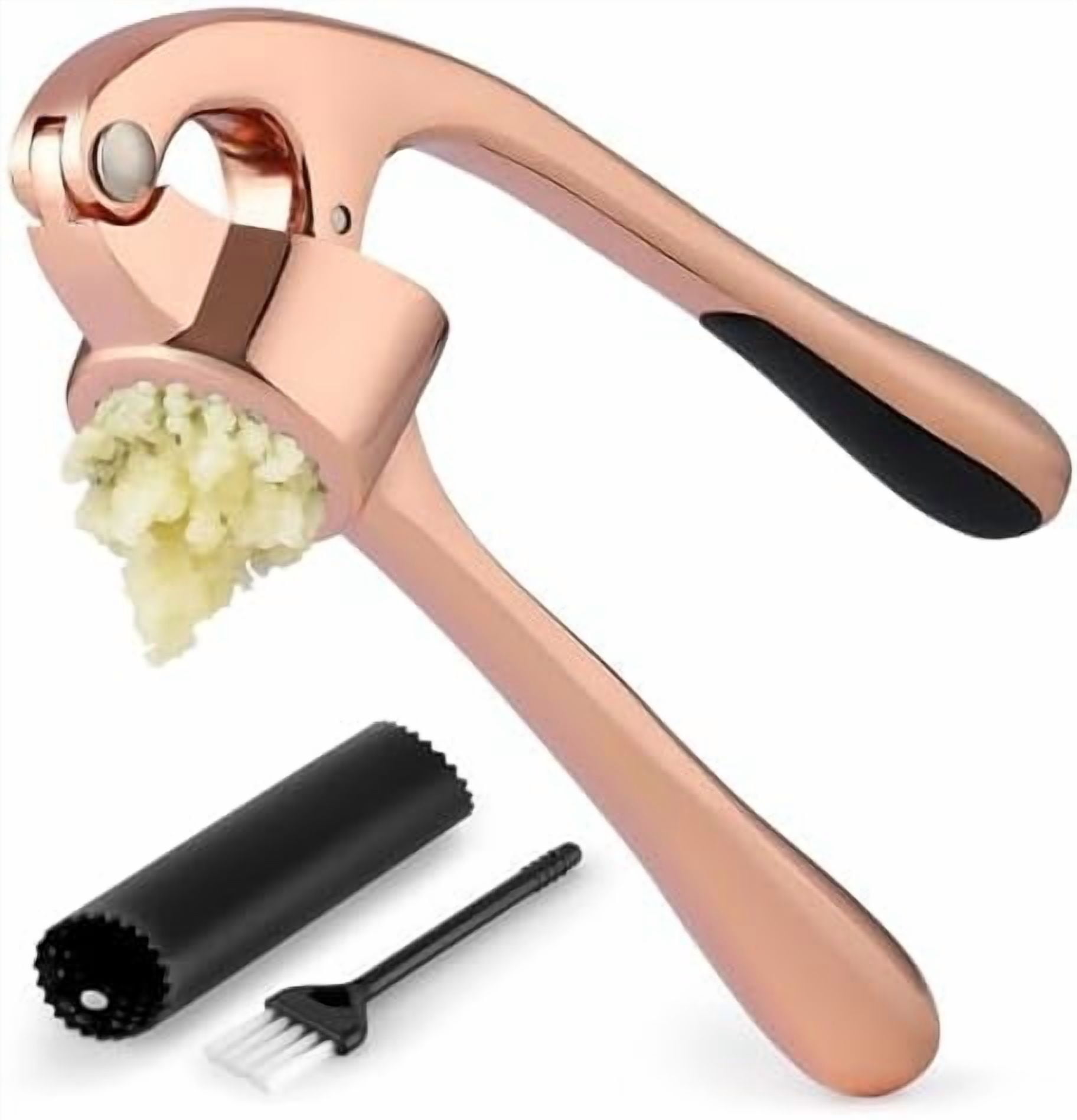 Premium Garlic Press Set - Rust Proof Professional Garlic Mincer Tool ...