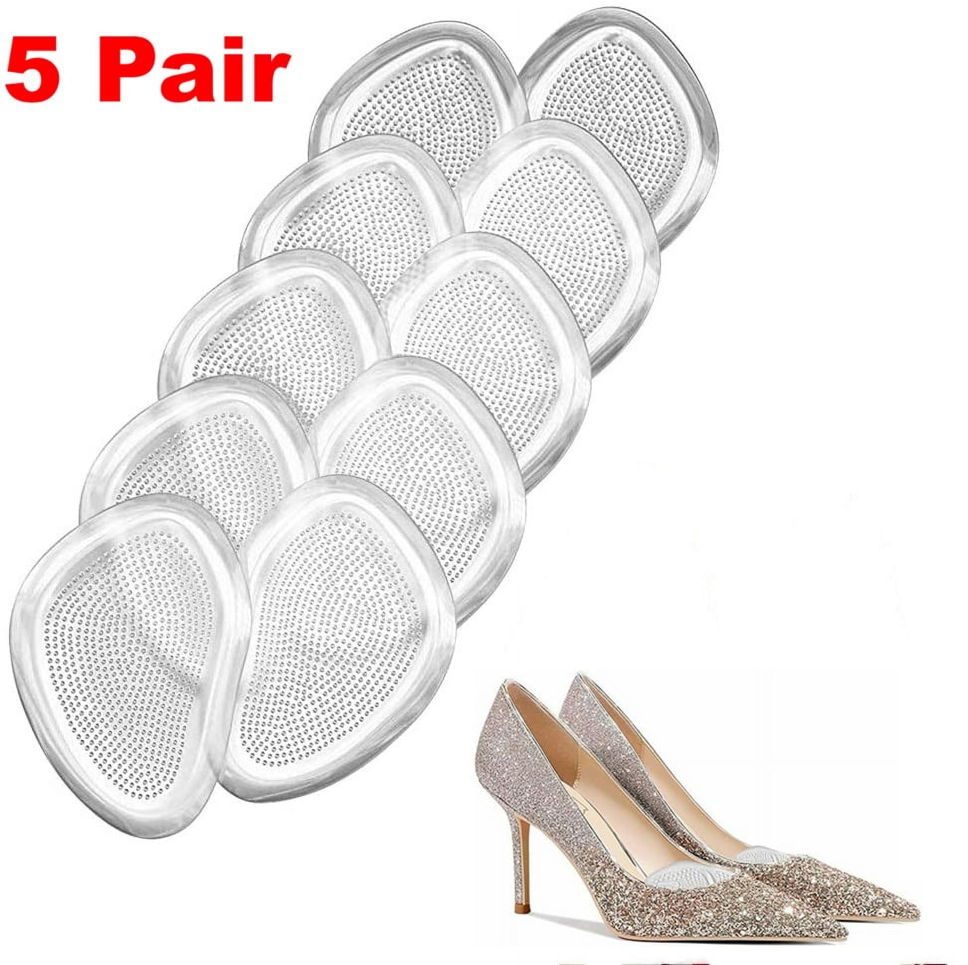 Premium Gel Ball of Foot Cushions,Reusable Clear Gel Metatarsal Pads ...