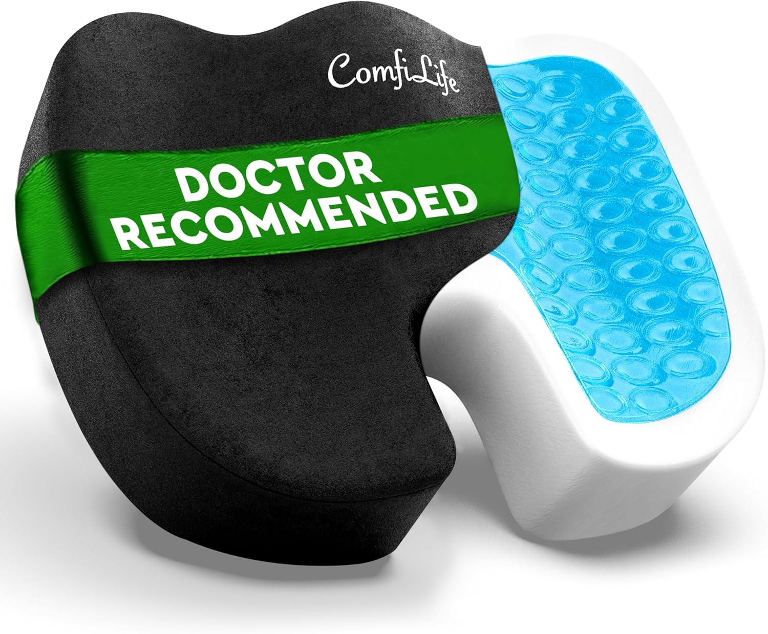 Premium Gel & Memory Foam Seat Cushion – Doctor Recommended Office ...