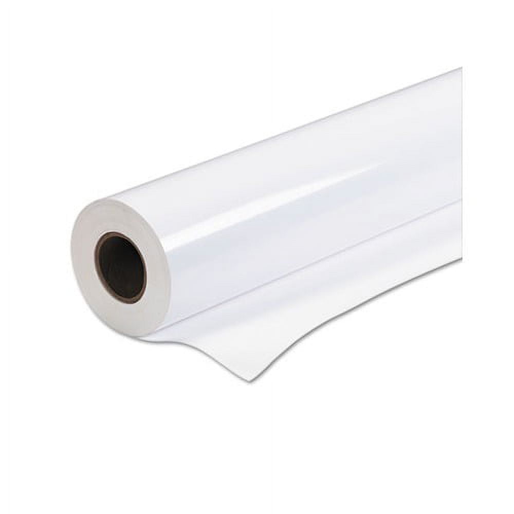 Premium Glossy Photo Paper Roll 2" Core, 36" x 100 ft, Glossy White ...