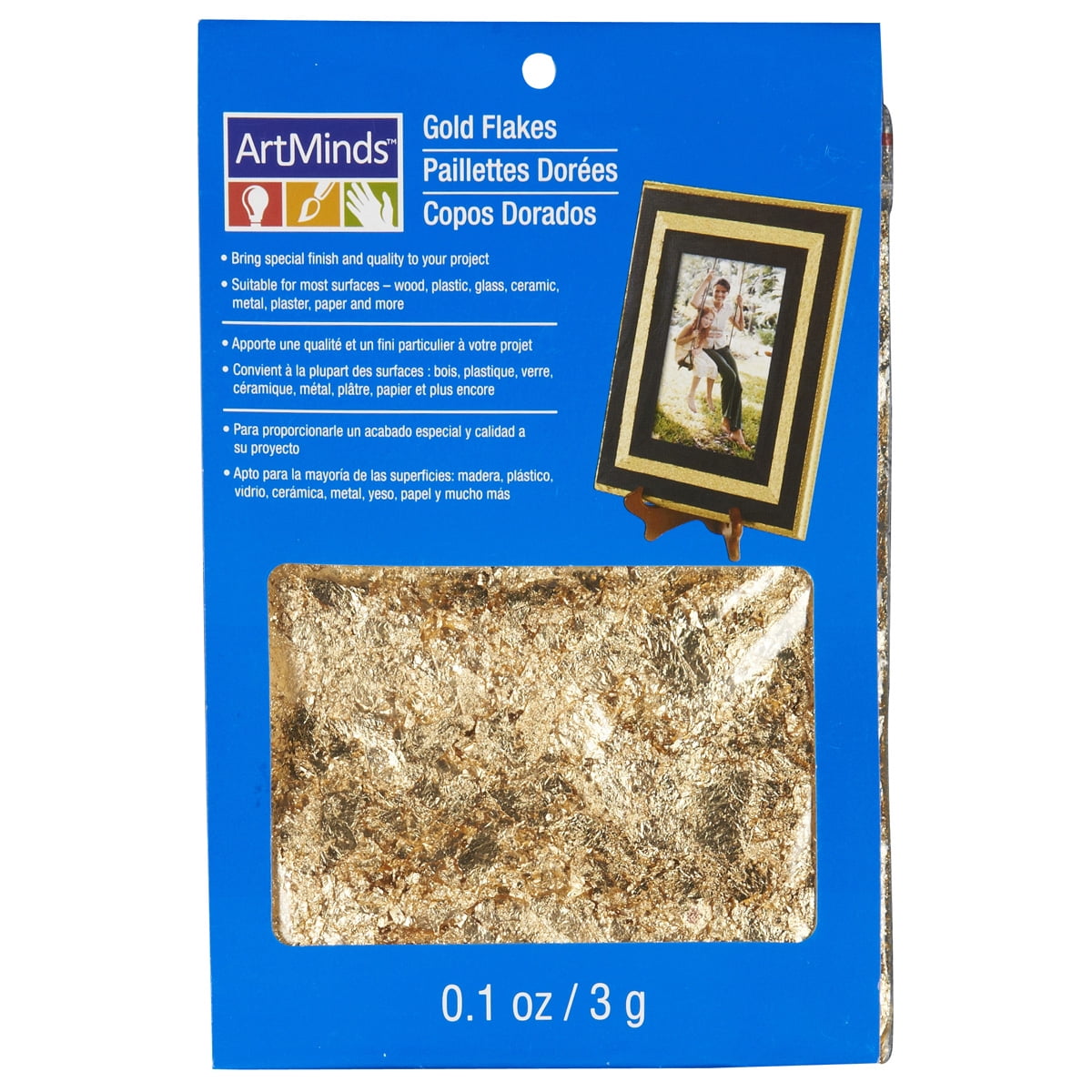 Premium Gold Flakes by Craft Smart® - Walmart.com