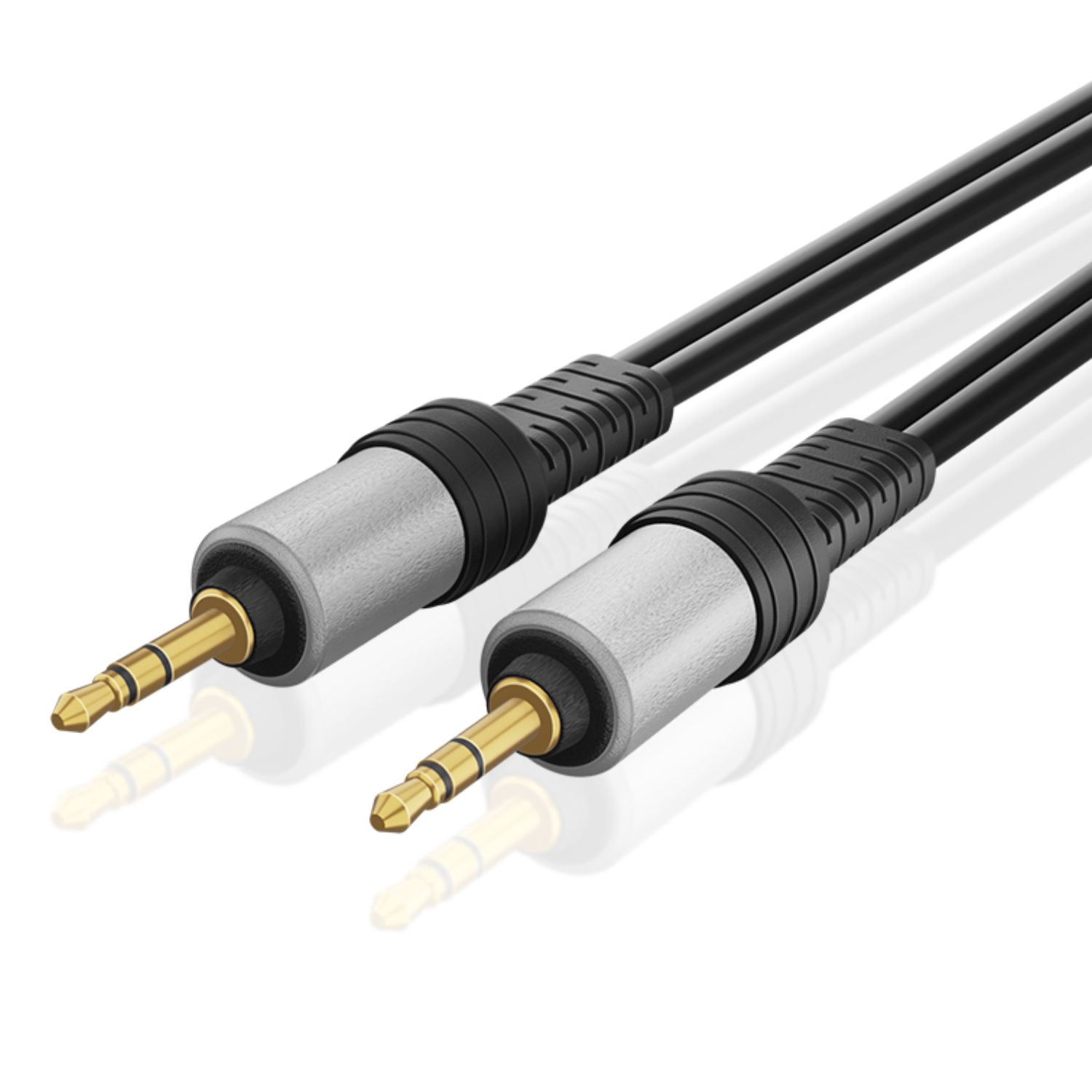 Premium Gold Plated 3.5mm Audio Cable (50 Feet) - Male to Male AUX ...