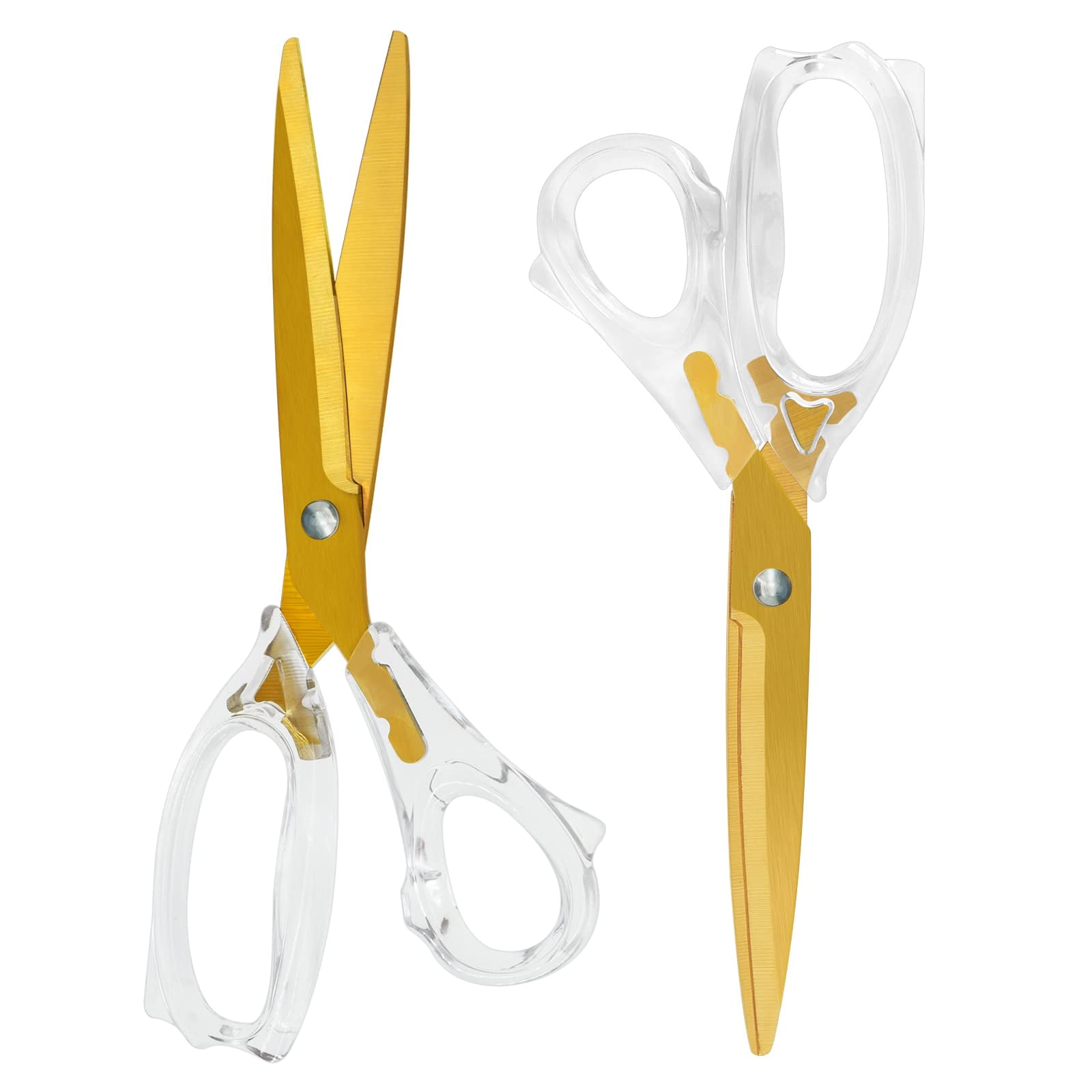 Premium Gold Scissors,Acrylic Scissors,Sharp JKF25 Titanium Coated ...