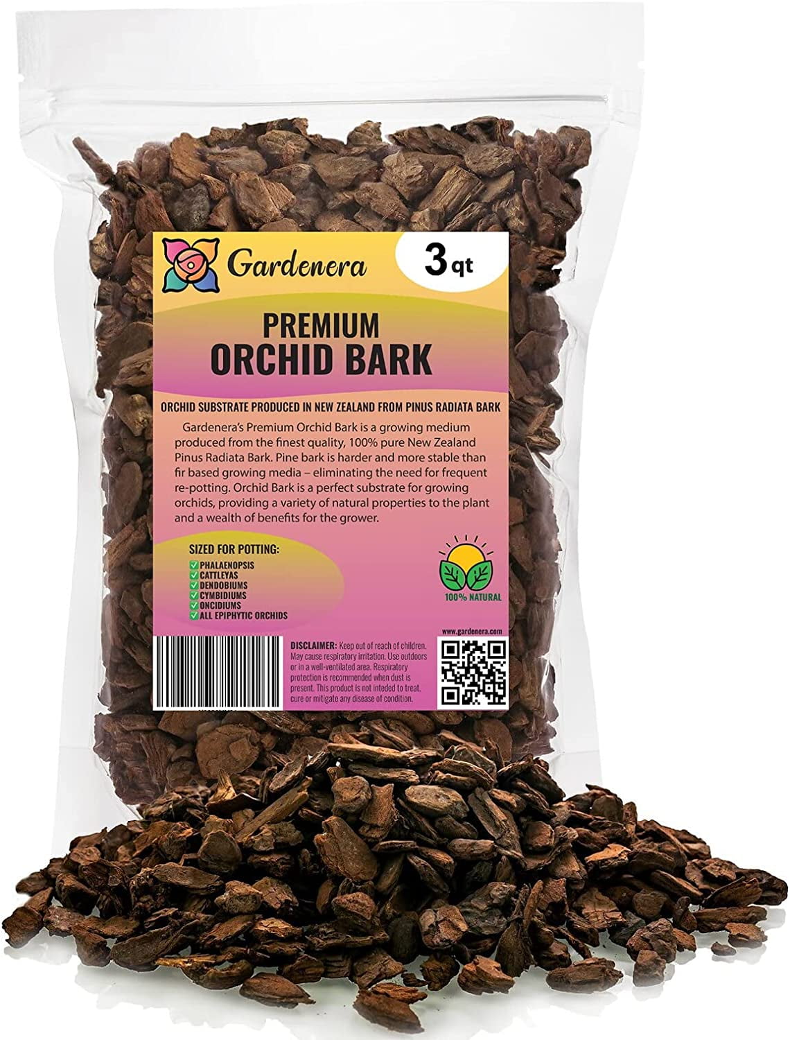 Premium Grade New Zealand Pinus Radiata Bark by Gardenera - Organic ...