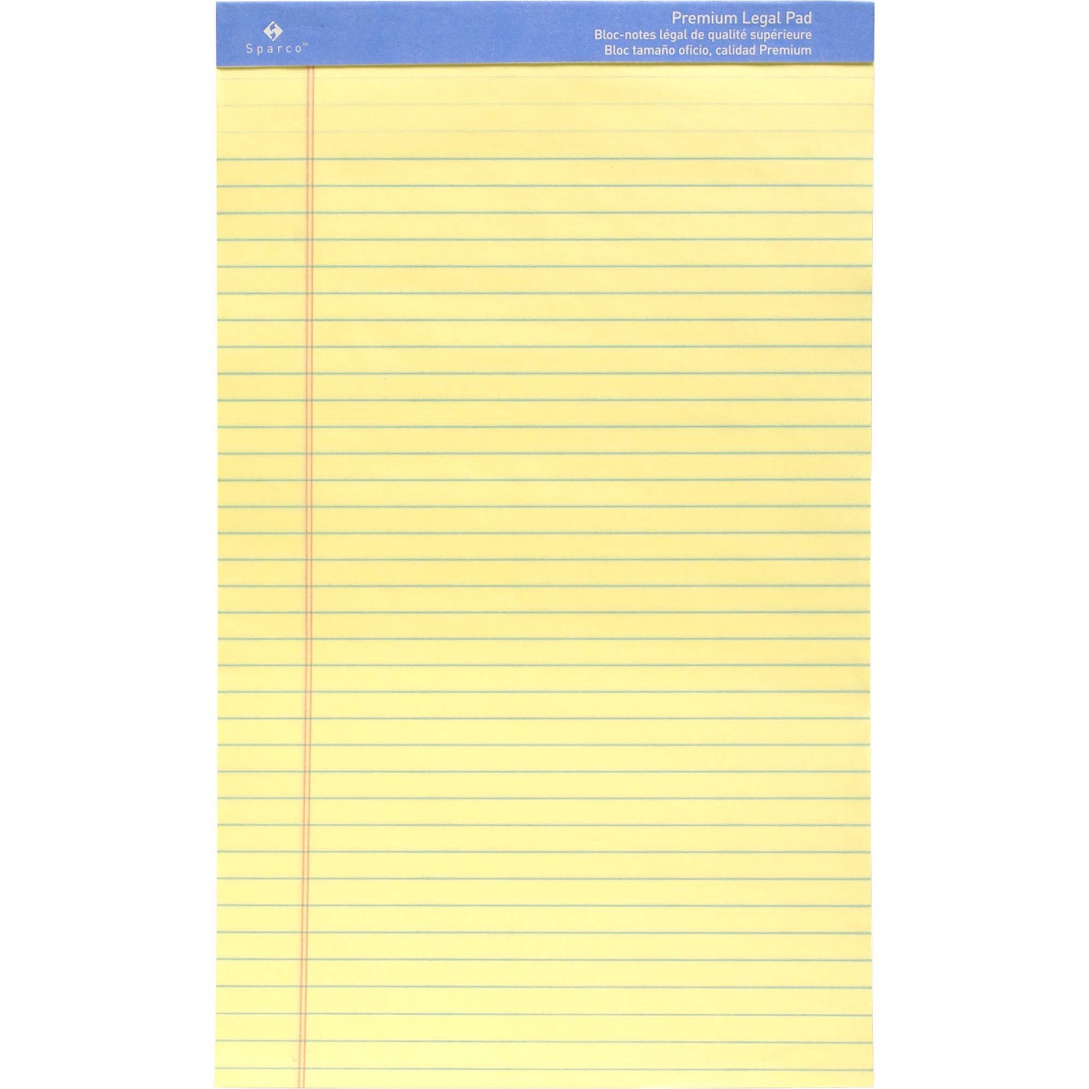 Premium Grade Perforated Legal Ruled Pads - Legal - Walmart.com