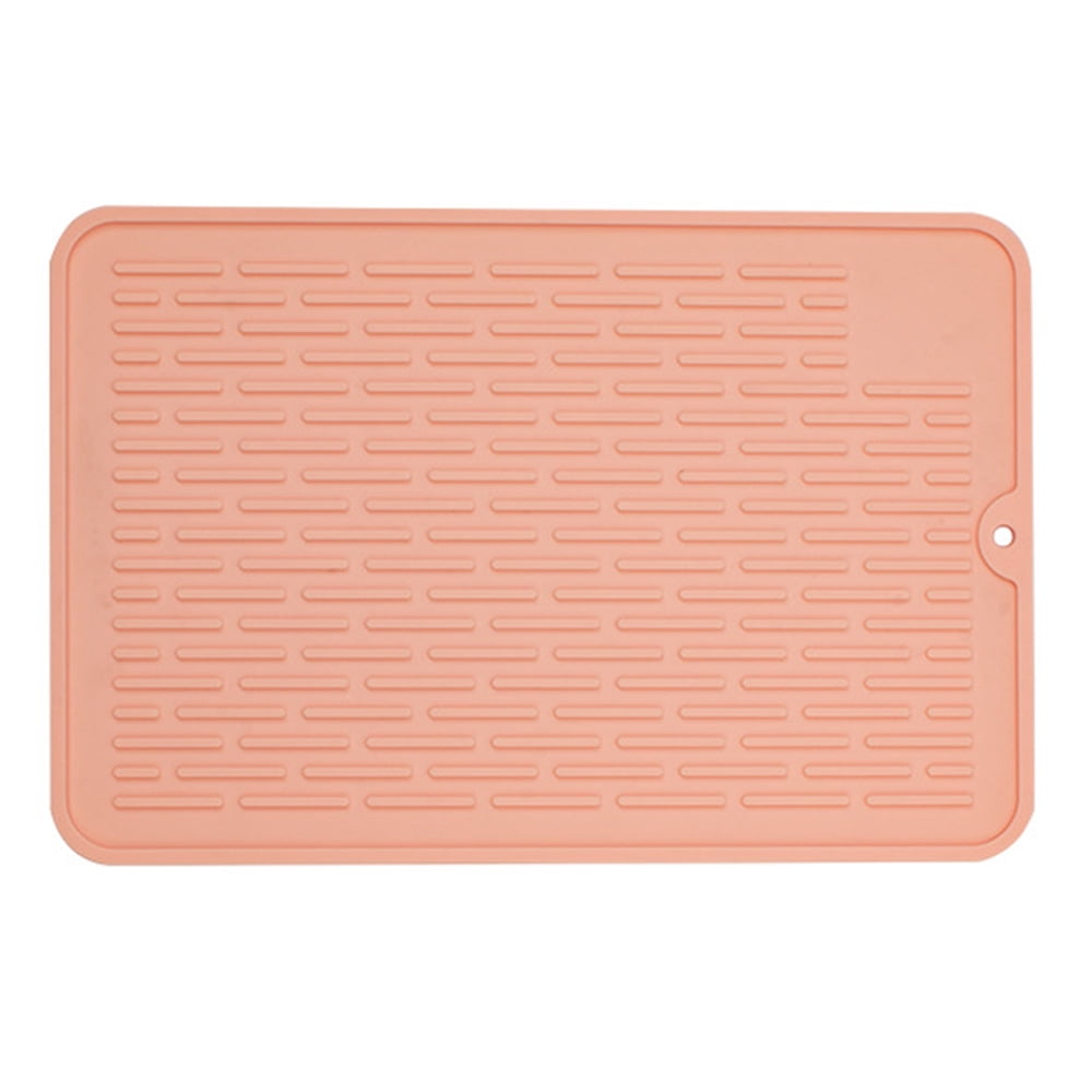 Pet Food Mat Waterproof Dog Mat Raised Edge, Dog Cat Silicone Feeding ...