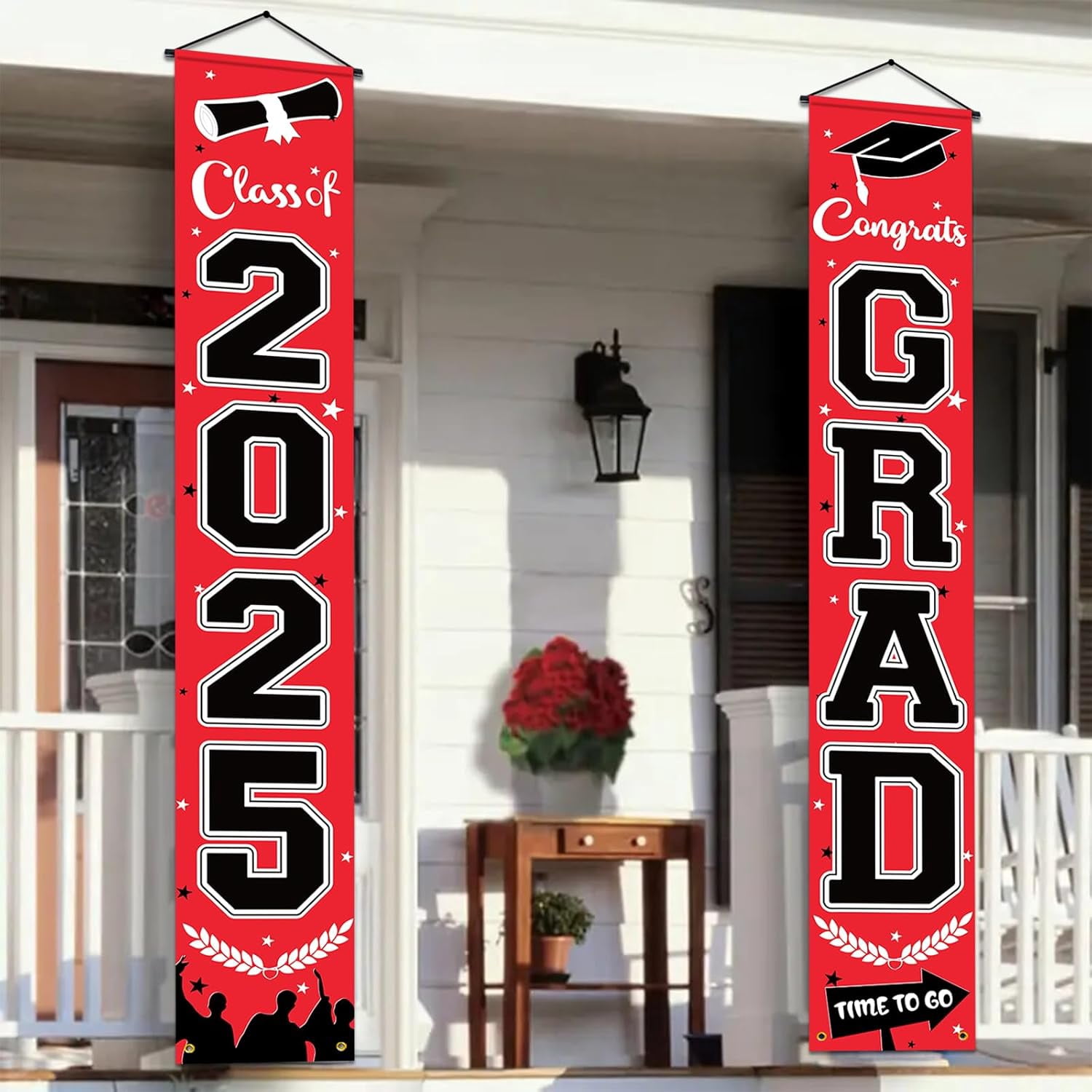 Premium Graduation Banner Class of 2025, Large 71x12in, Congrats Grad ...