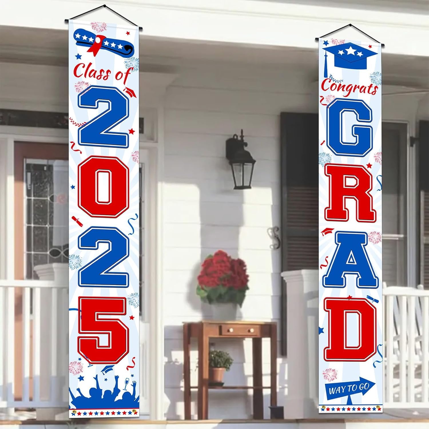 Premium Graduation Banner Class of 2025, Large 71x12in, Congrats Grad ...