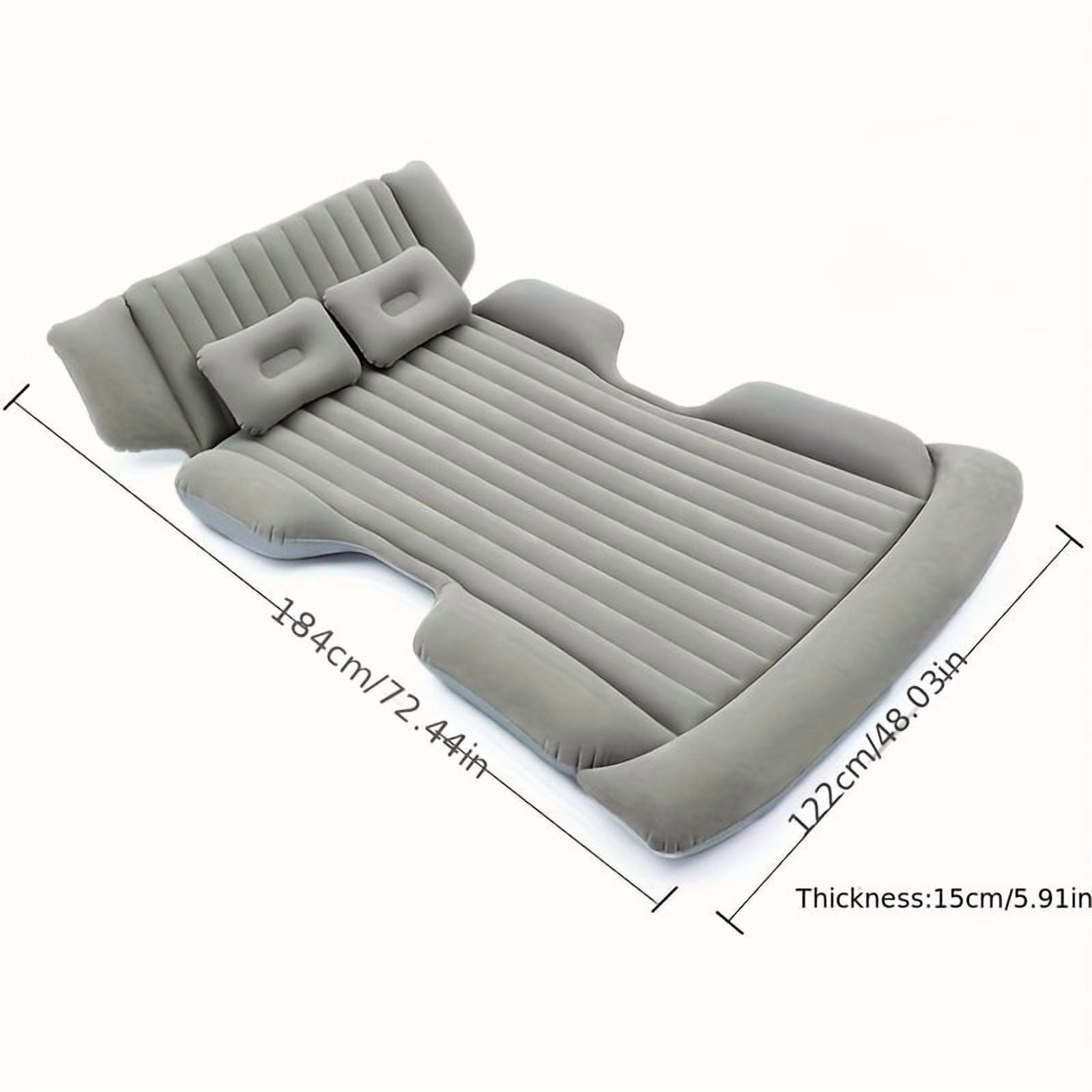 Premium Gray/ Black Foldable SUV Trunk Car Inflatable Bed, Suitable for ...