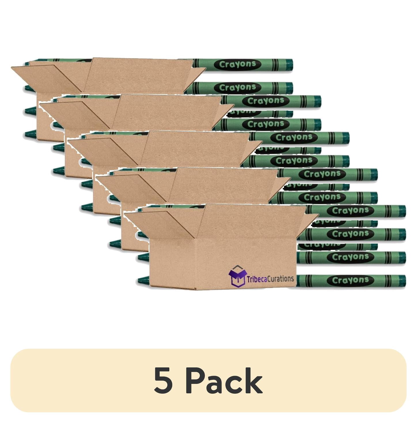 (5 pack) Premium Green Crayon Bulk Value Pack Pack of 100 - Walmart.com