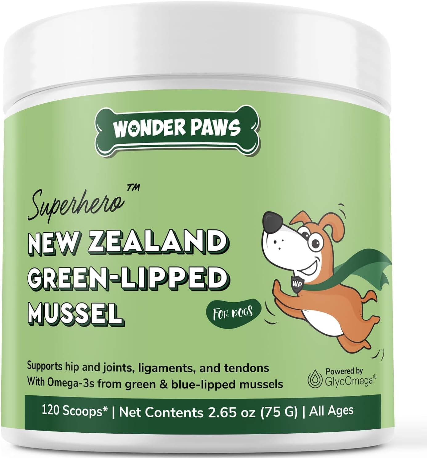 Premium New Zealand Green Lipped Mussel Powder with Blue Lipped Mussels ...