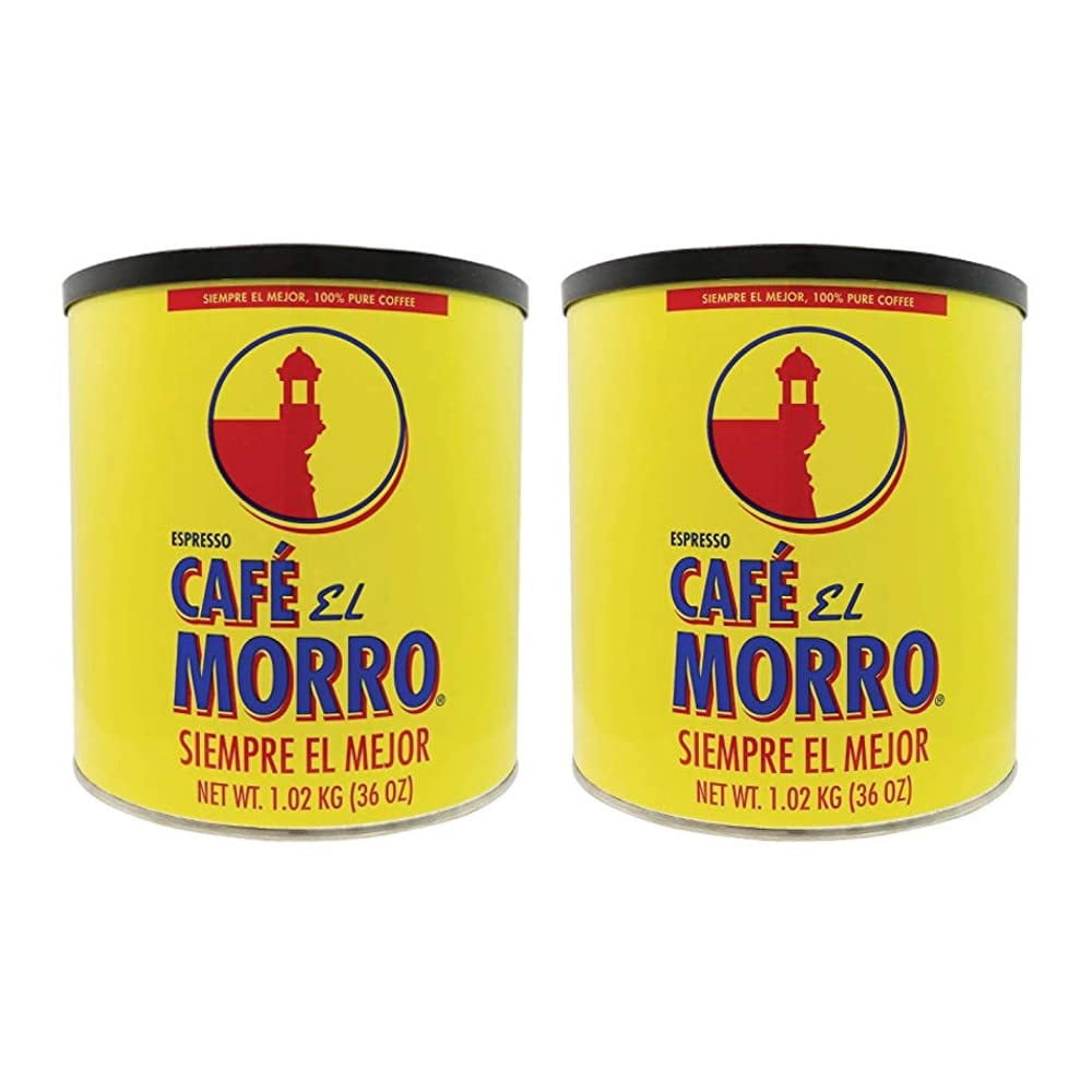 Premium Ground Coffee from Caf? El Morro - Gourmet Dark Roast Espresso ...