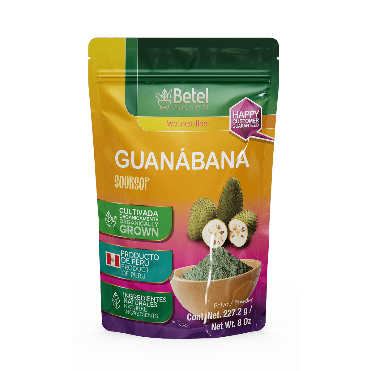 Premium Guanabana Graviola Powder by Betel Natural - Powerful ...