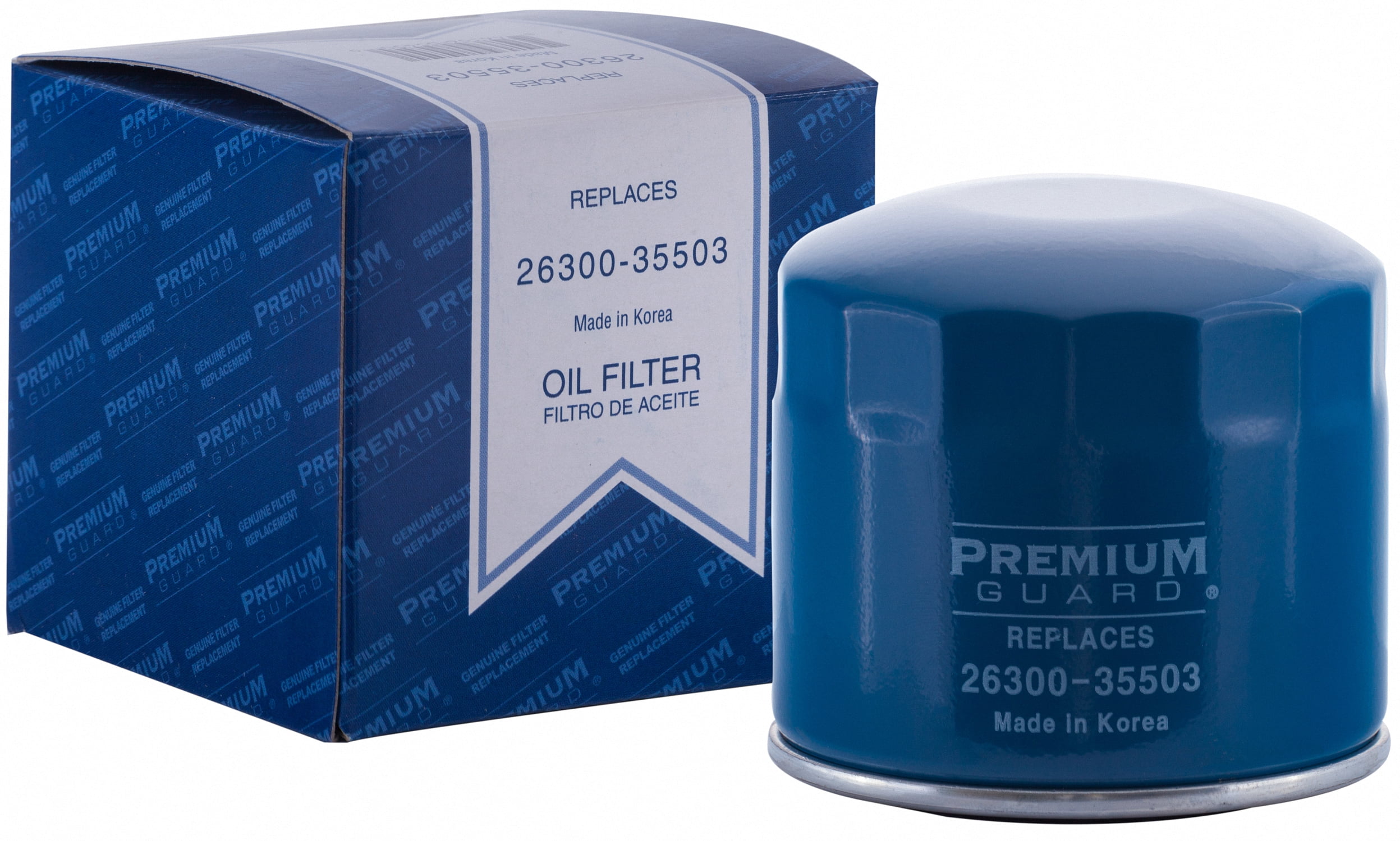 PG Oil Filter 26300-35503 | Fits 2008-19 Hyundai Sonata, 2008-20 ...