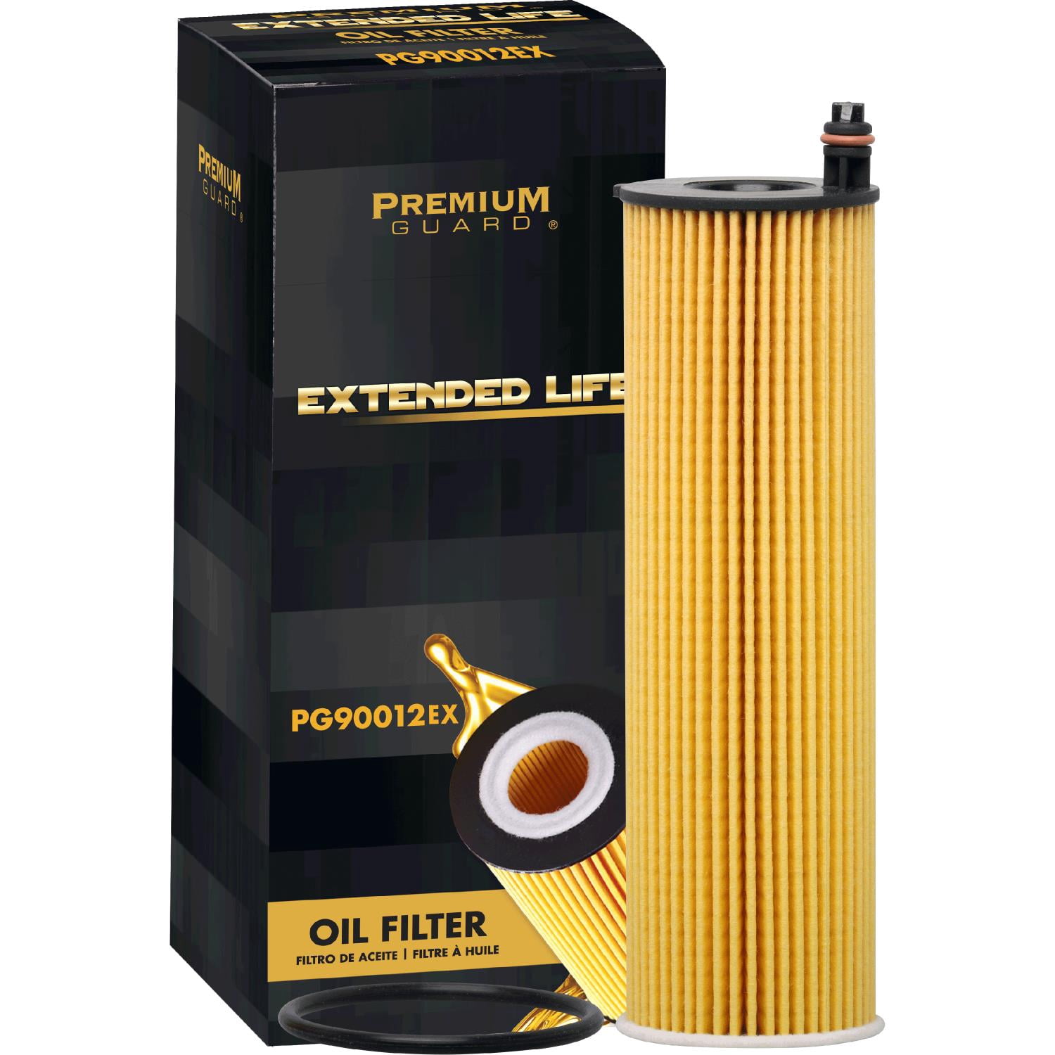 Premium Guard Extended Life Oil Filter up to 10k Miles PG90012EX | Fits ...