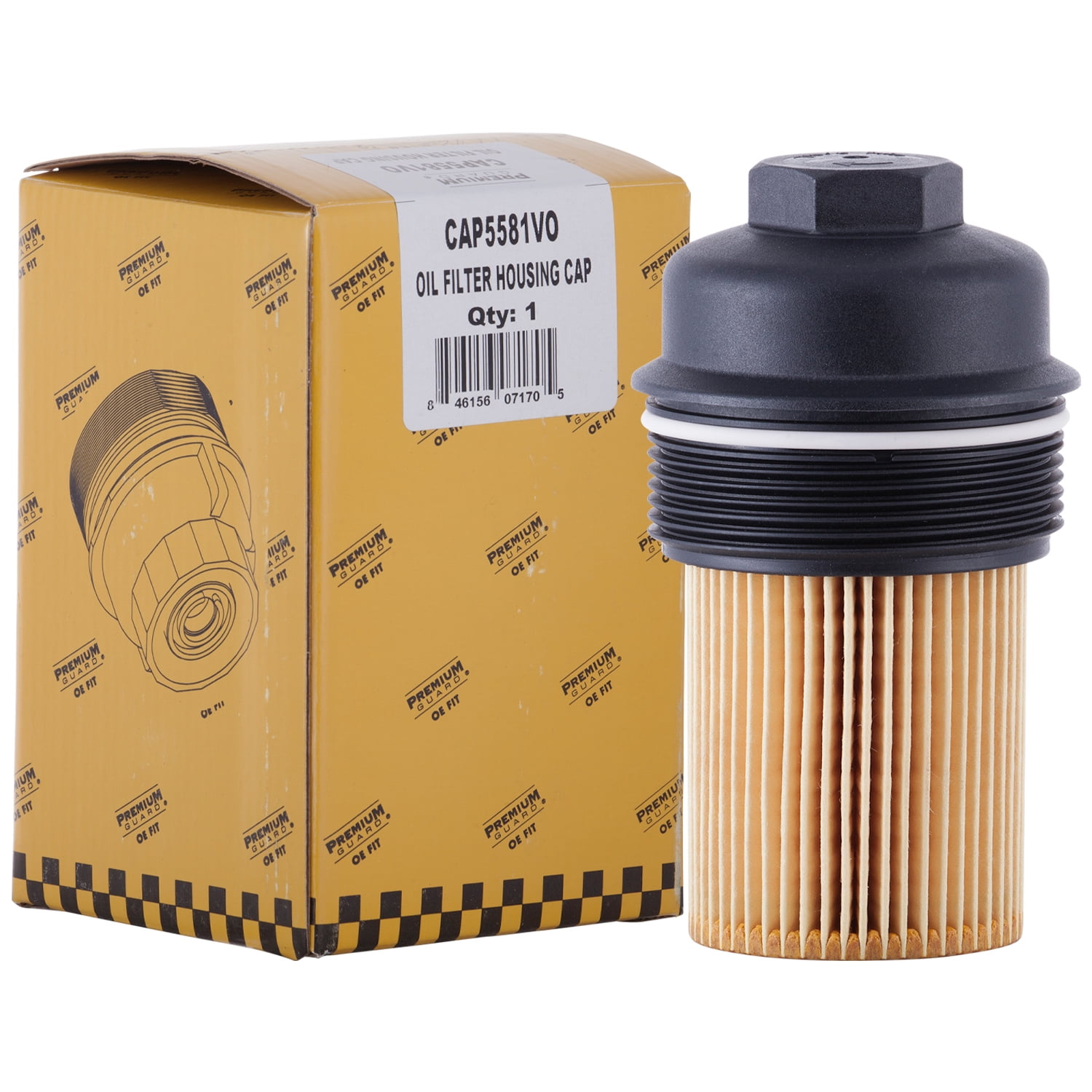 Premium Guard Oil Filter Housing Cap Assembly CAP5581VO | Fits Audi A3 ...