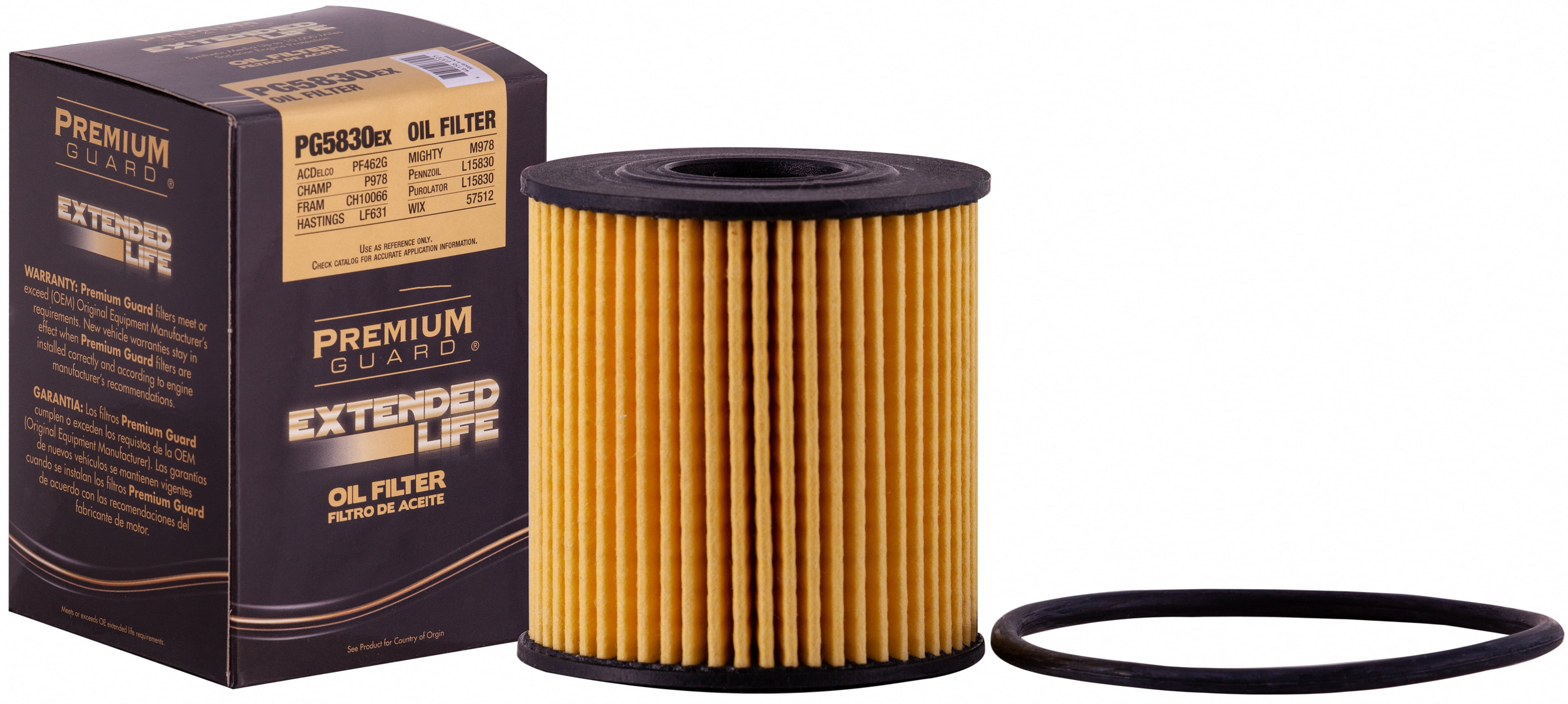 Premium Guard Extended Life Oil Filter up to 10k Miles PG5830EX | Fits ...