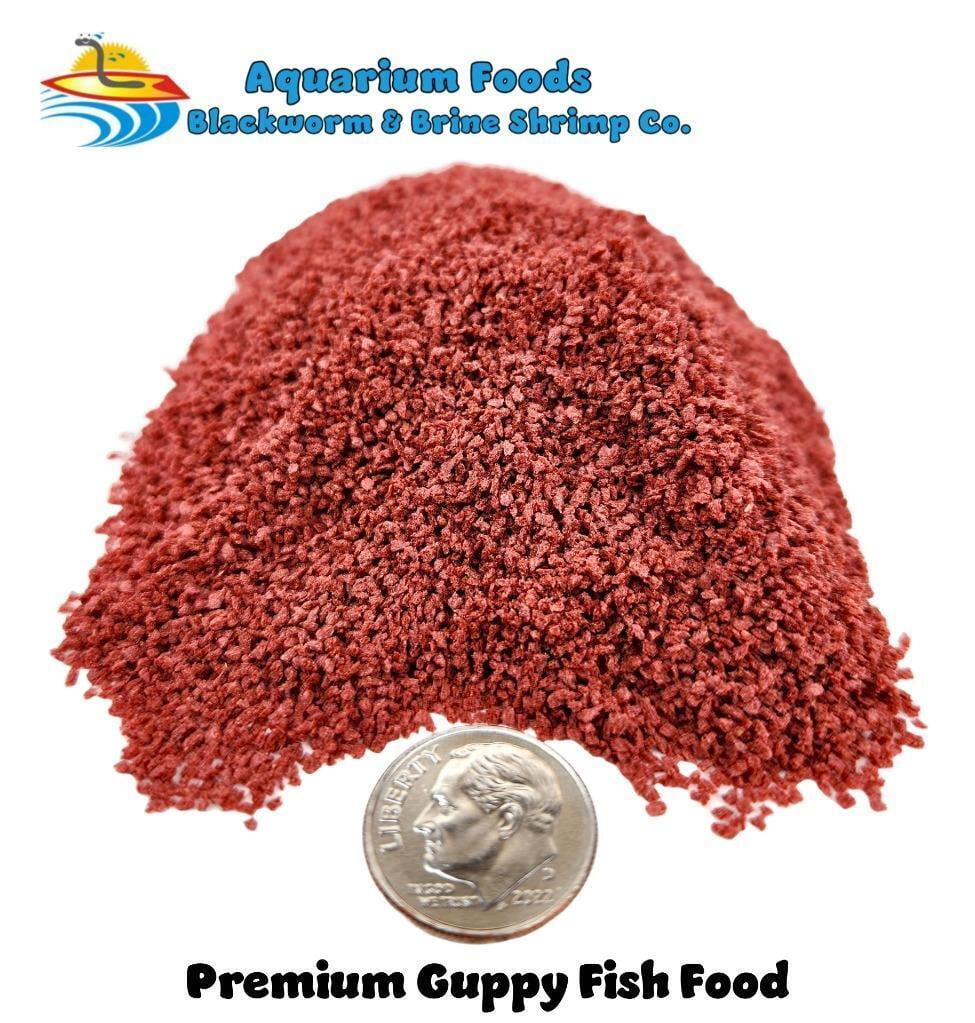 Premium Guppy Fish Food - Color Enhancing - Promotes Fin Growth...4oz ...