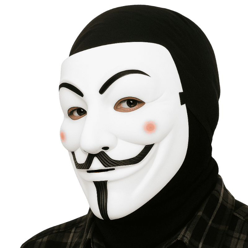 Premium Hacker Anonymous Style Masks Inspired by Project Zorgo & Spy ...