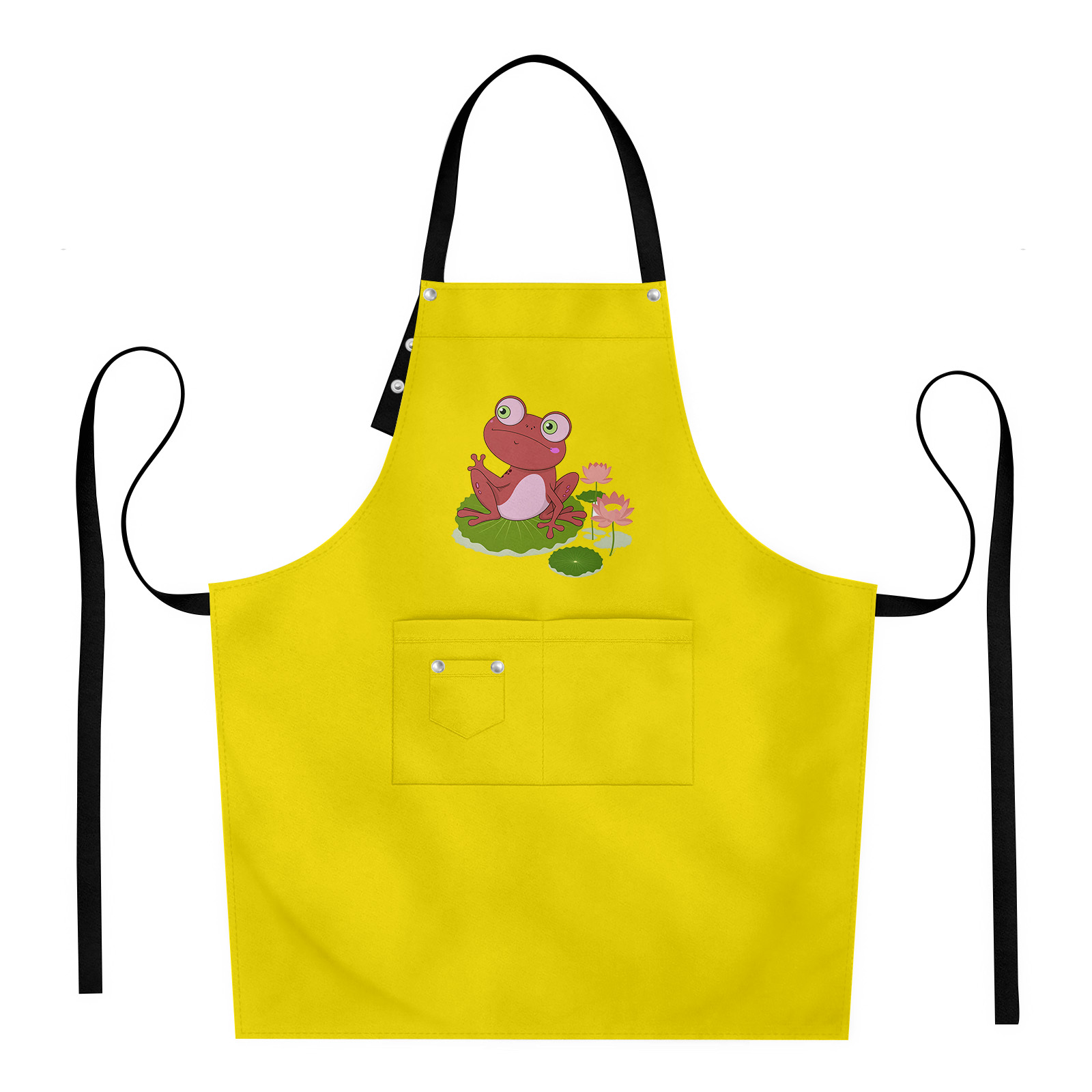Premium Halter Neck Apron – Versatile Canvas Painting Apron Featuring ...