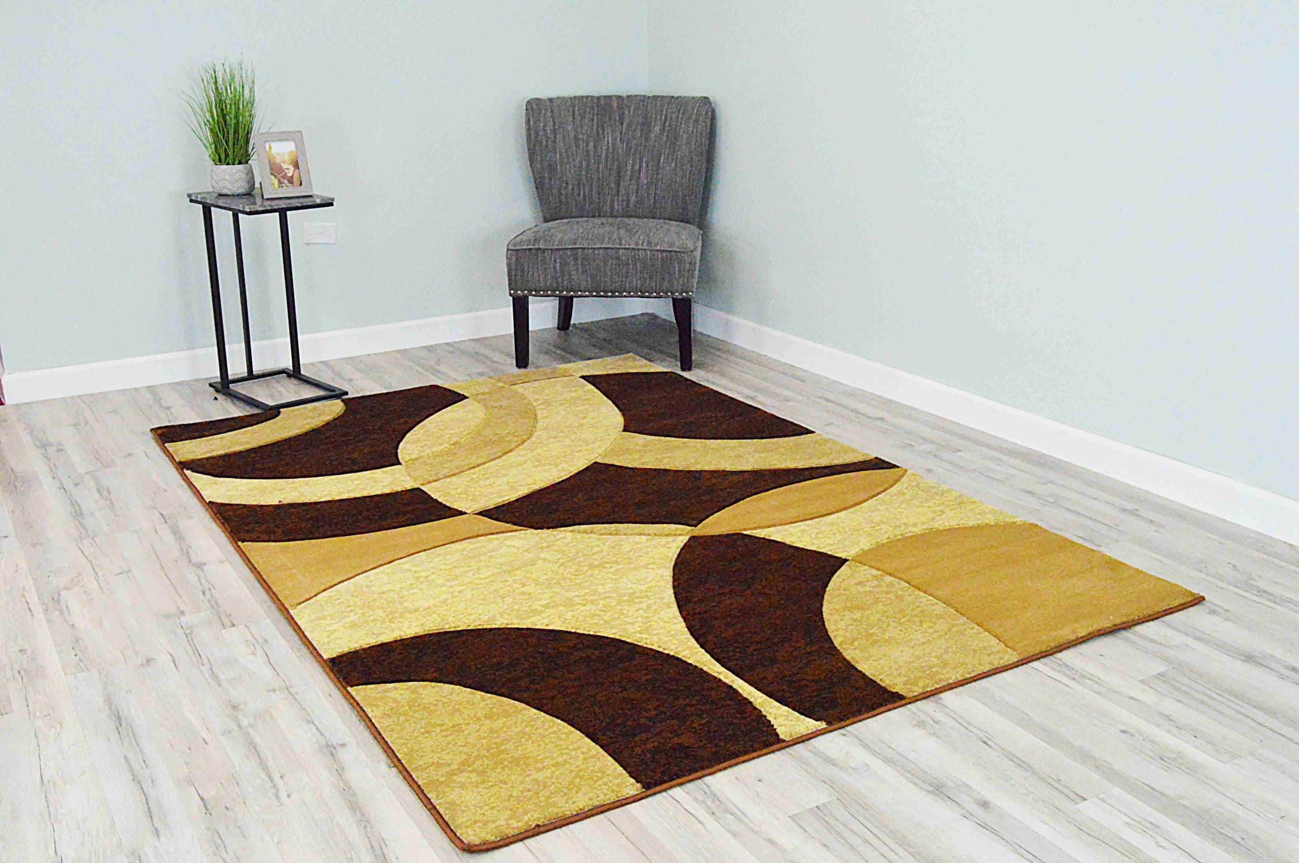 Premium Hand Carved Abstract Modern Rug Contemporary Colorful Thick ...