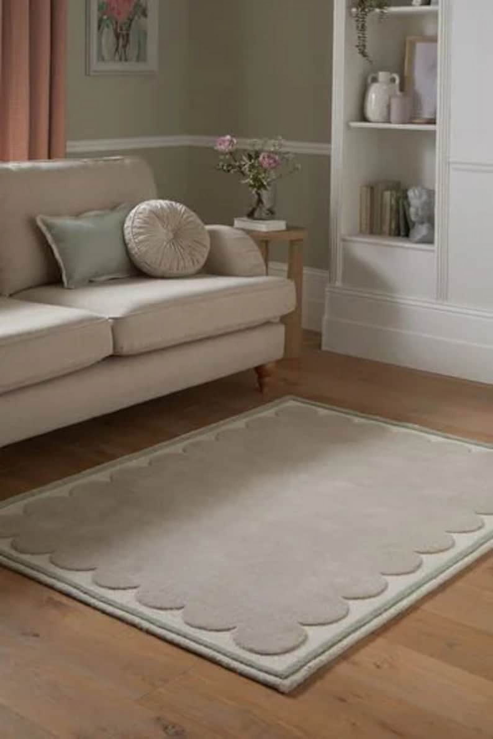 Premium Hand Tufted Rug with Abstract patterns made with High Quality ...