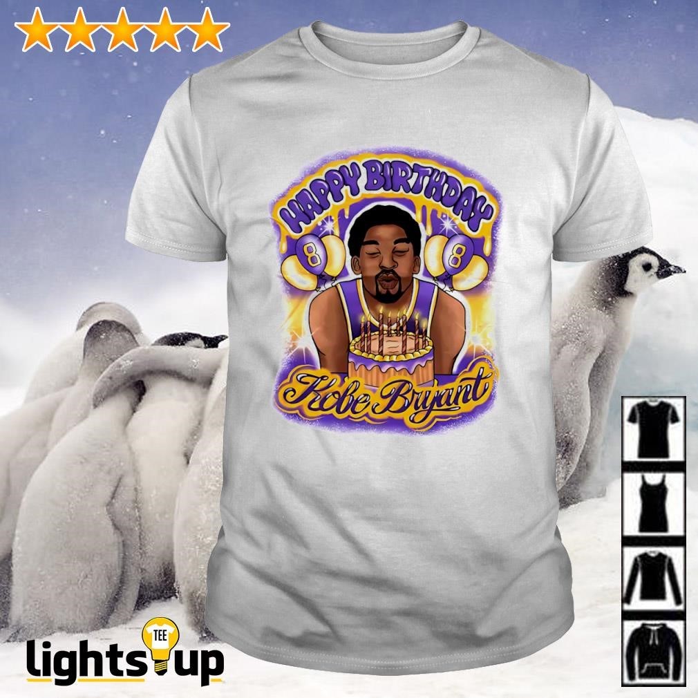 Premium Happy Birthday Kobe Bryant Legendary Shirt - Walmart.com