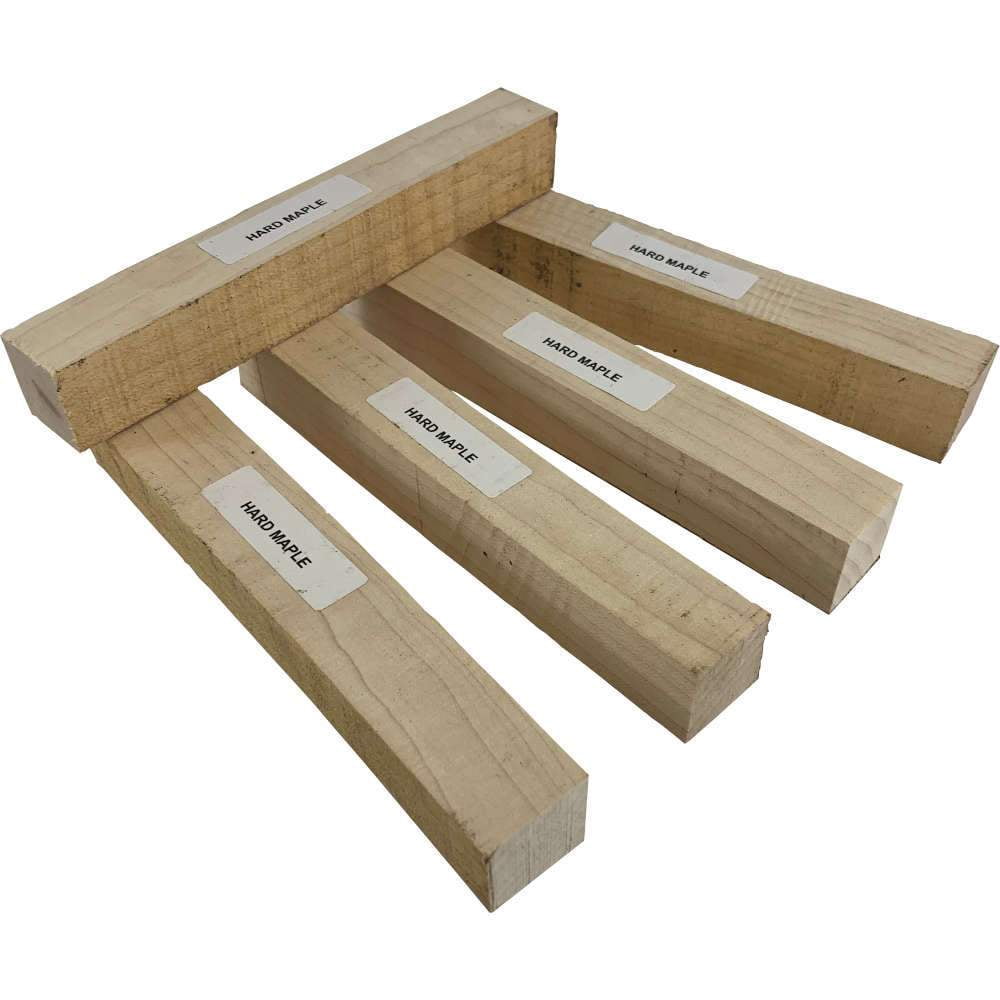 Premium Hard Maple Wood Pen Blanks For Turning - 3/4" x 3/4" x 5" (5 ...