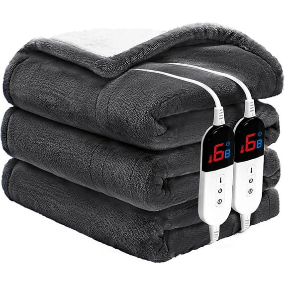 Premium Heated Throw Blanket 50"×60" - Ultra Cosy Soft Electric Blanket ...