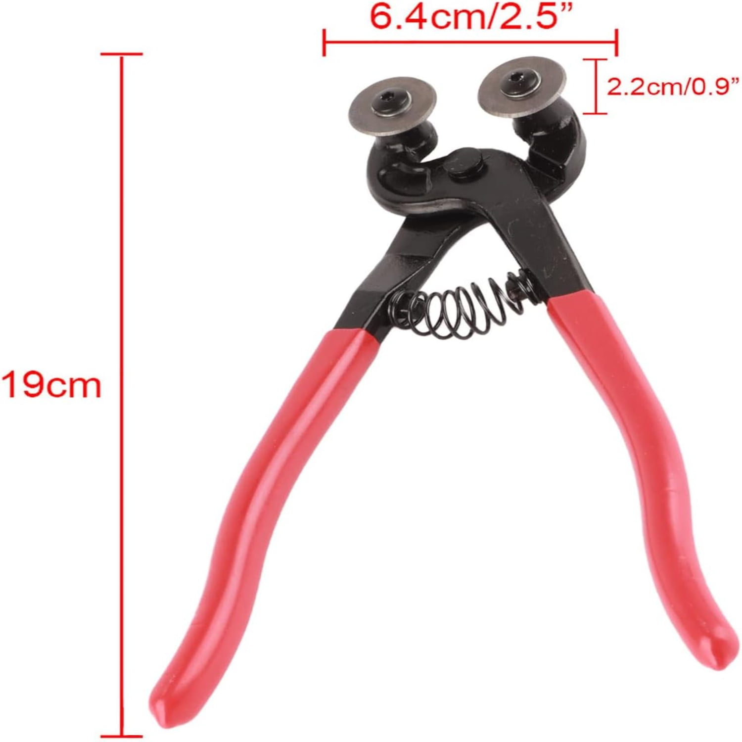 Premium Heavy Duty Wheeled Glass Nippers - Professional Grade Precision ...