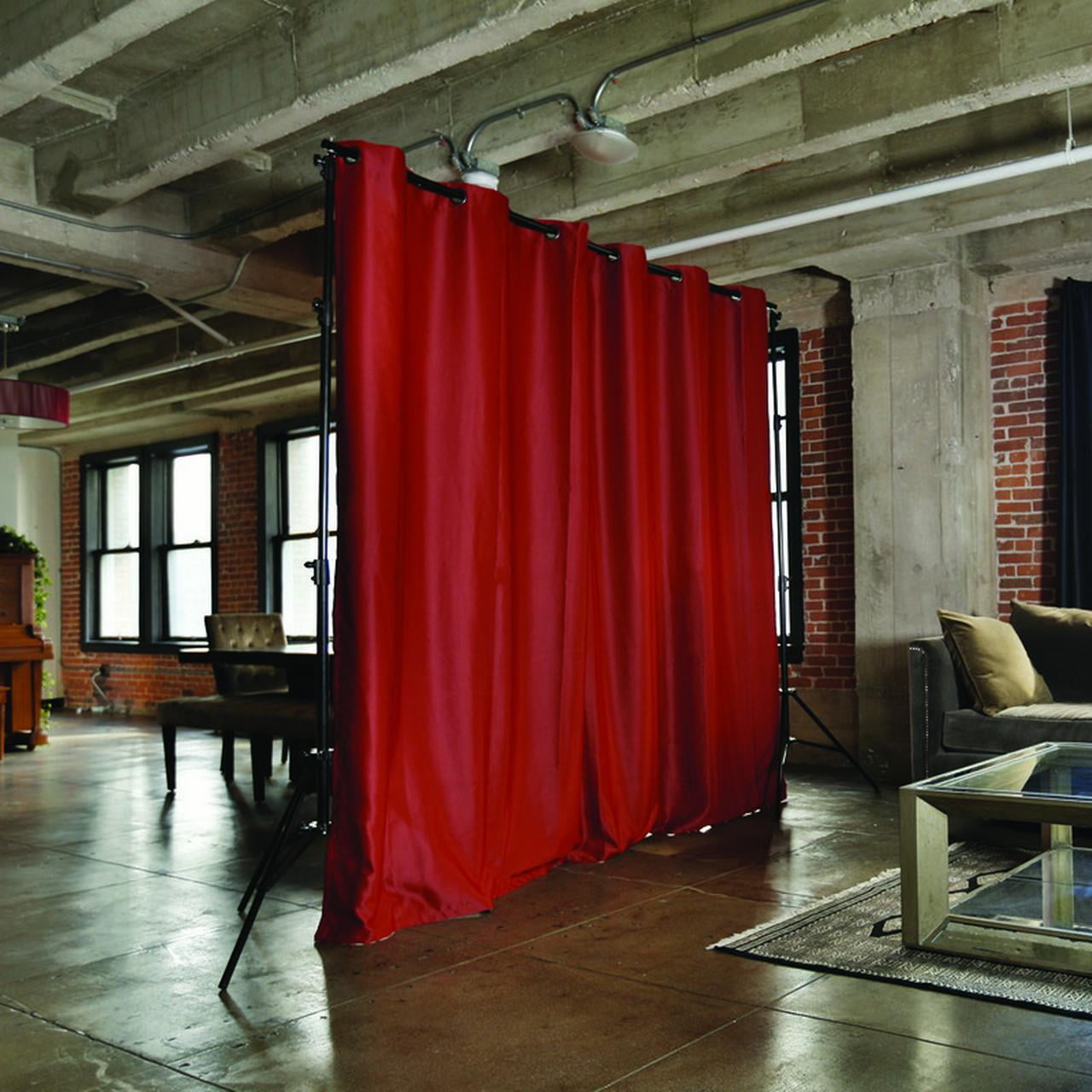 RoomDividersNow Premium Heavyweight Freestanding Room Divider Kit ...