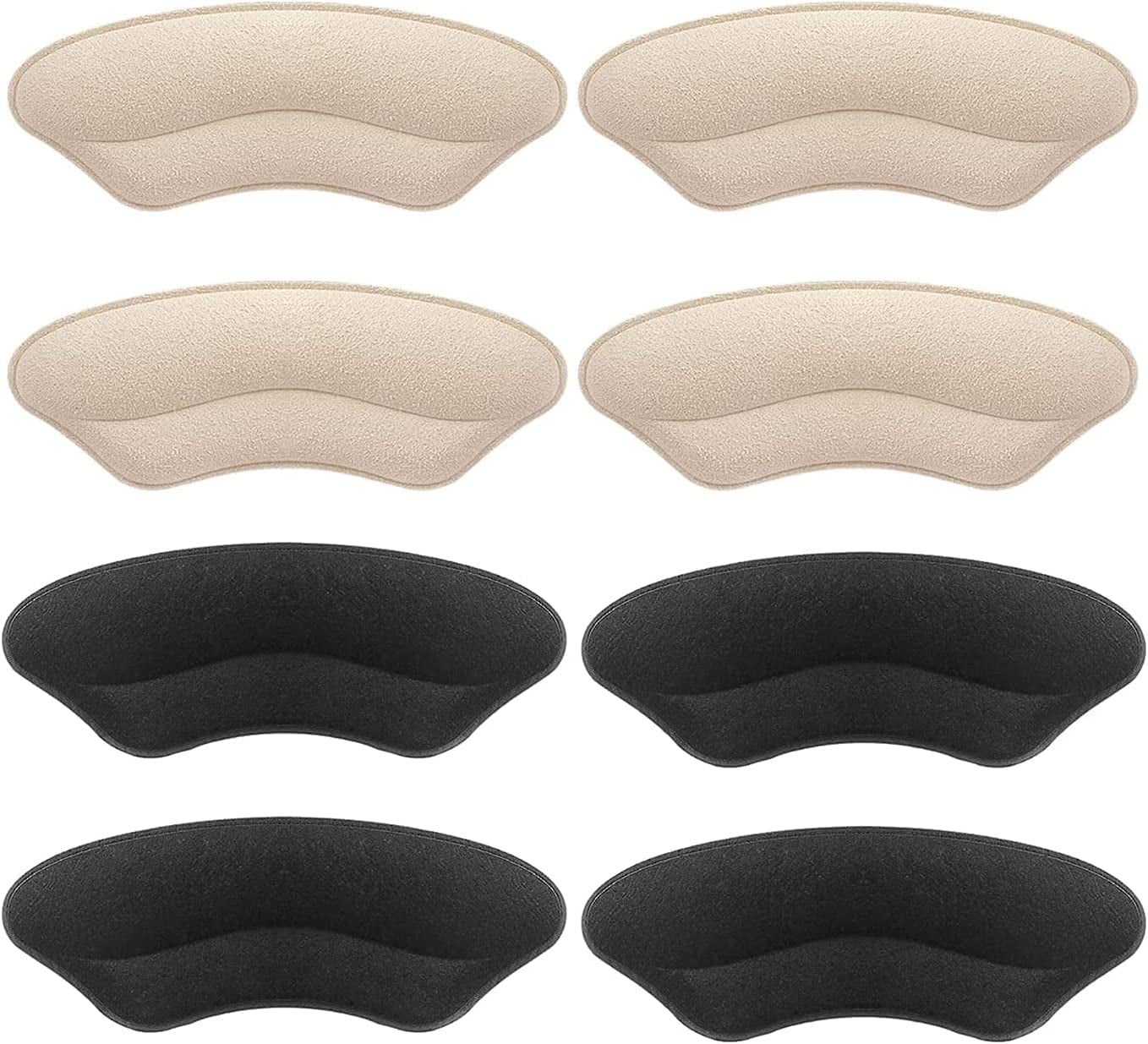 Premium Heel Pads Inserts Grips, Back of Heel Protectors Cushions Liner ...