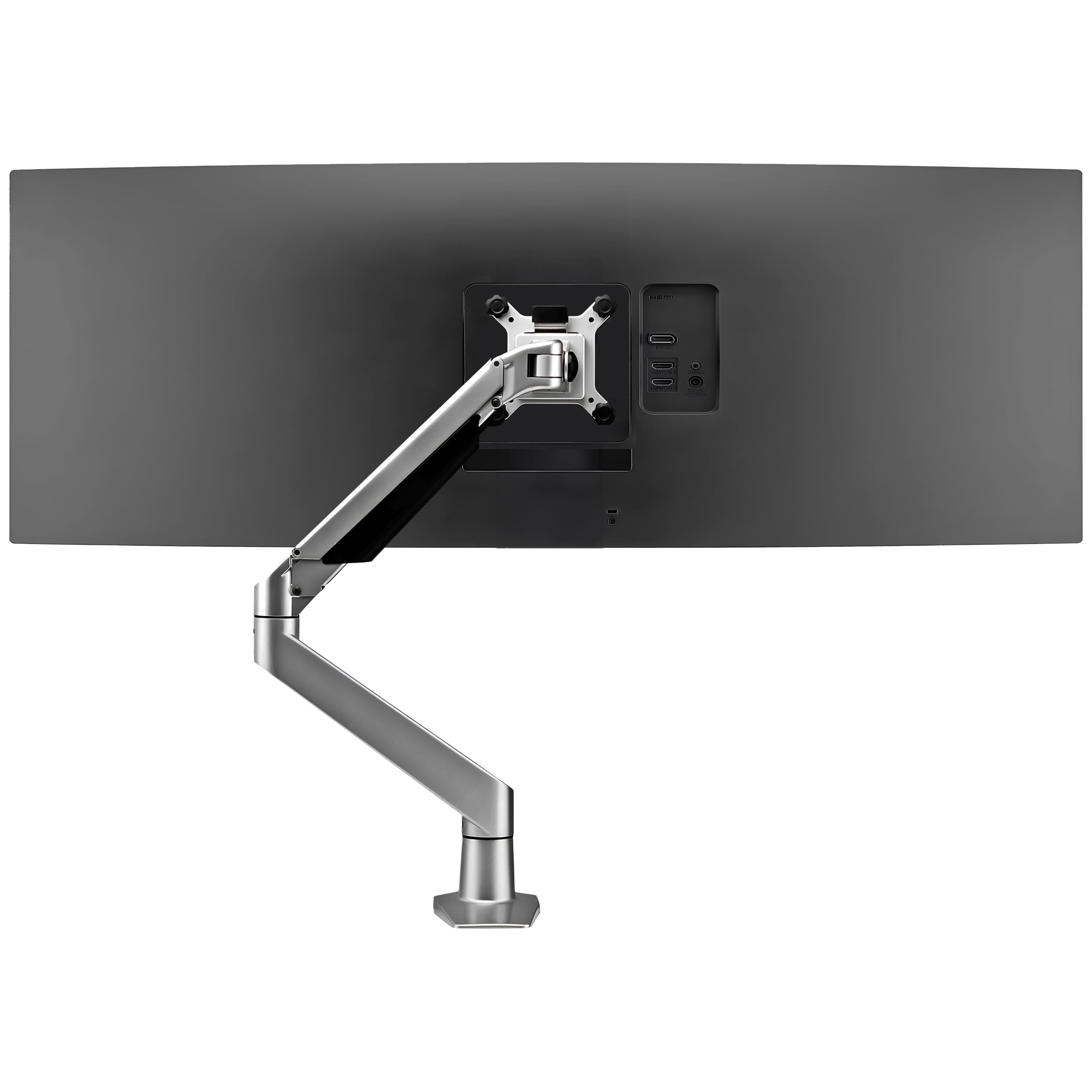 Premium Height Adjustable Single Monitor Arm Stand: Desk/Grommet Mount ...