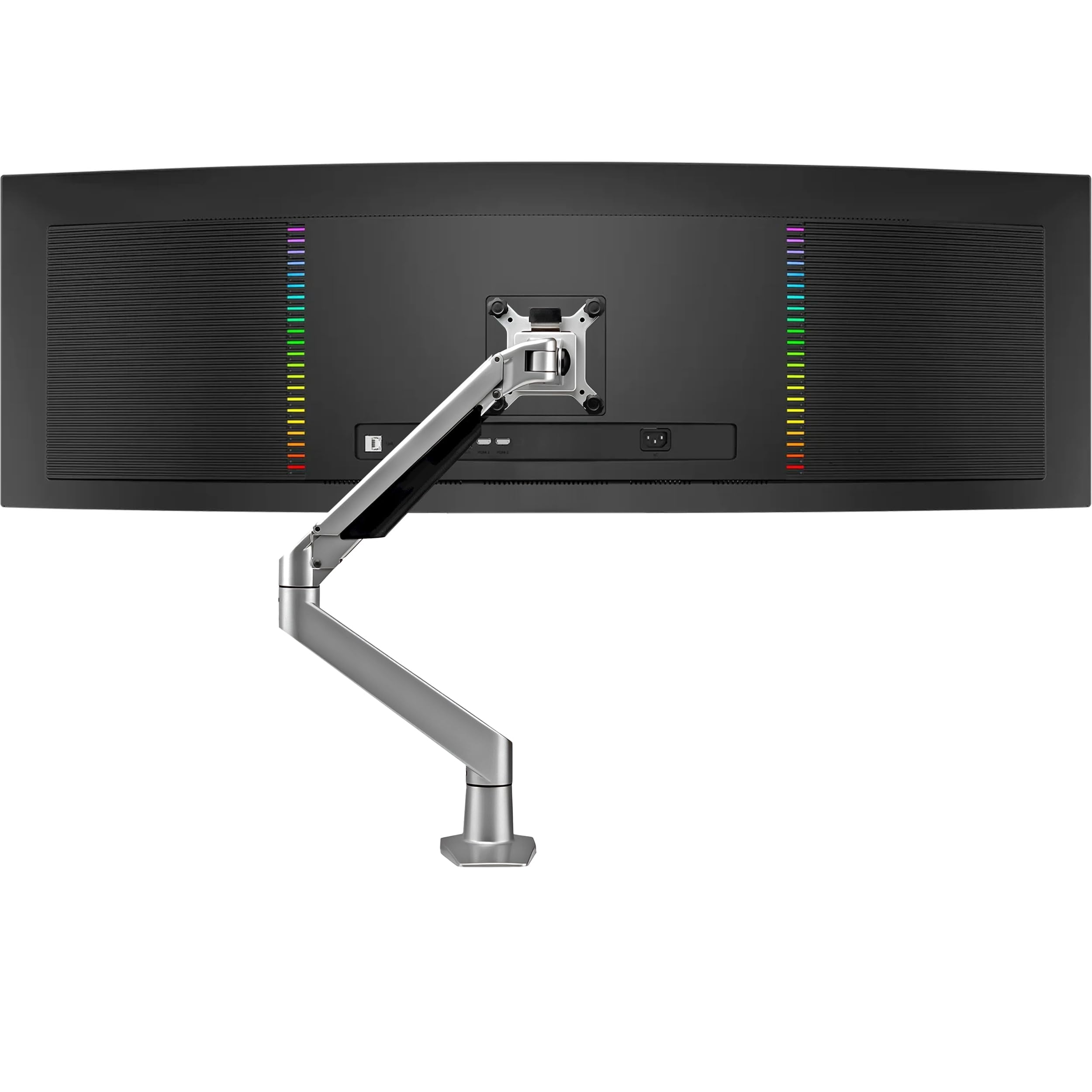 Premium Height Adjustable Single Monitor Arm Stand: Desk/Grommet Mount ...