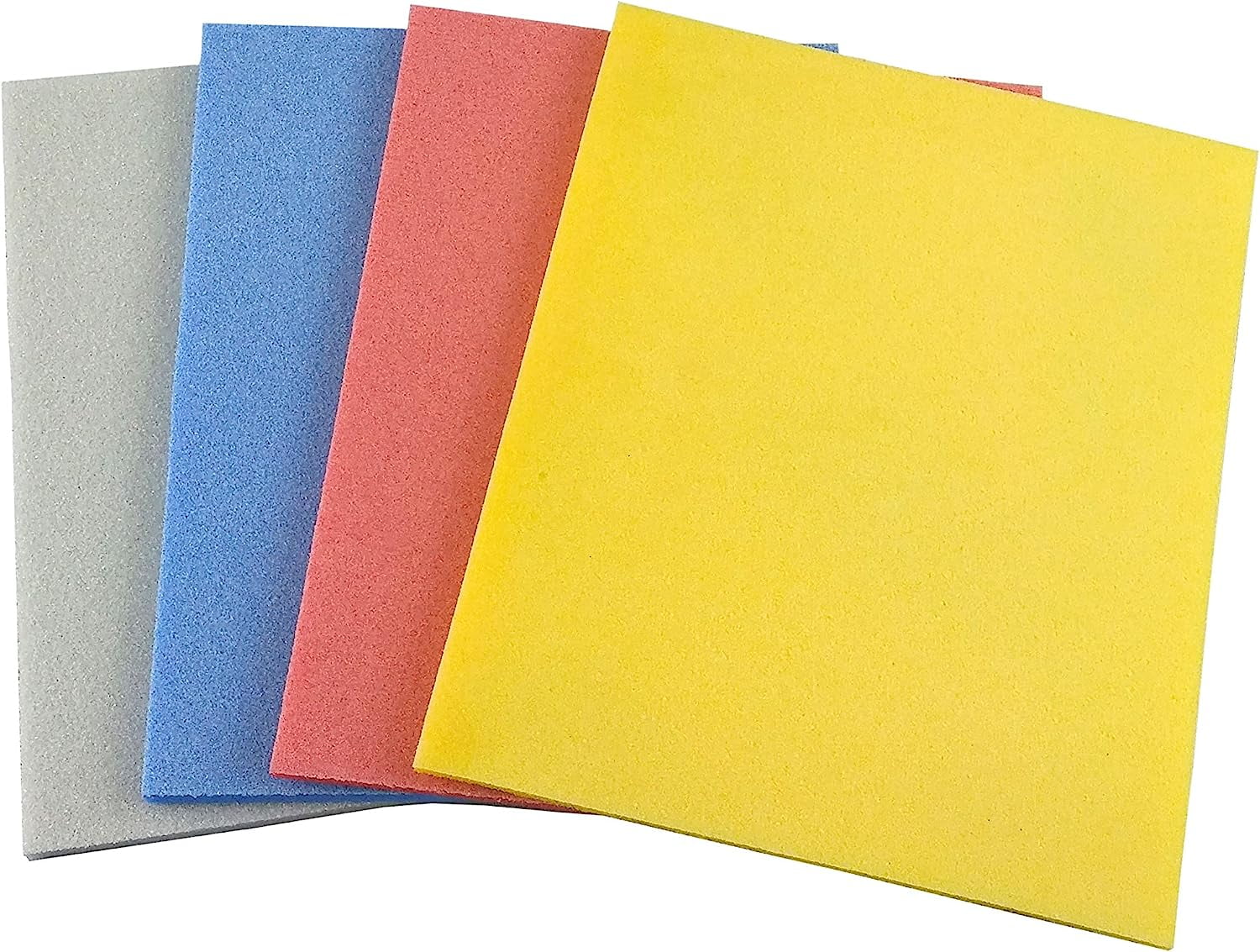 Premium High Contour Sanding Pad Sponges - for Wood, Auto Body, Paint ...