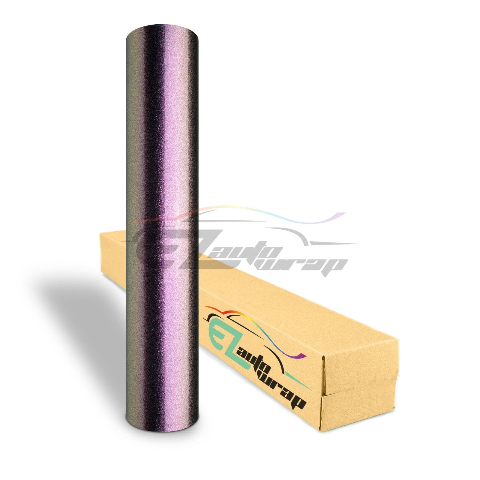 Premium High Gloss Metallic Chameleon Purple Bronze Sticker Decal Car ...