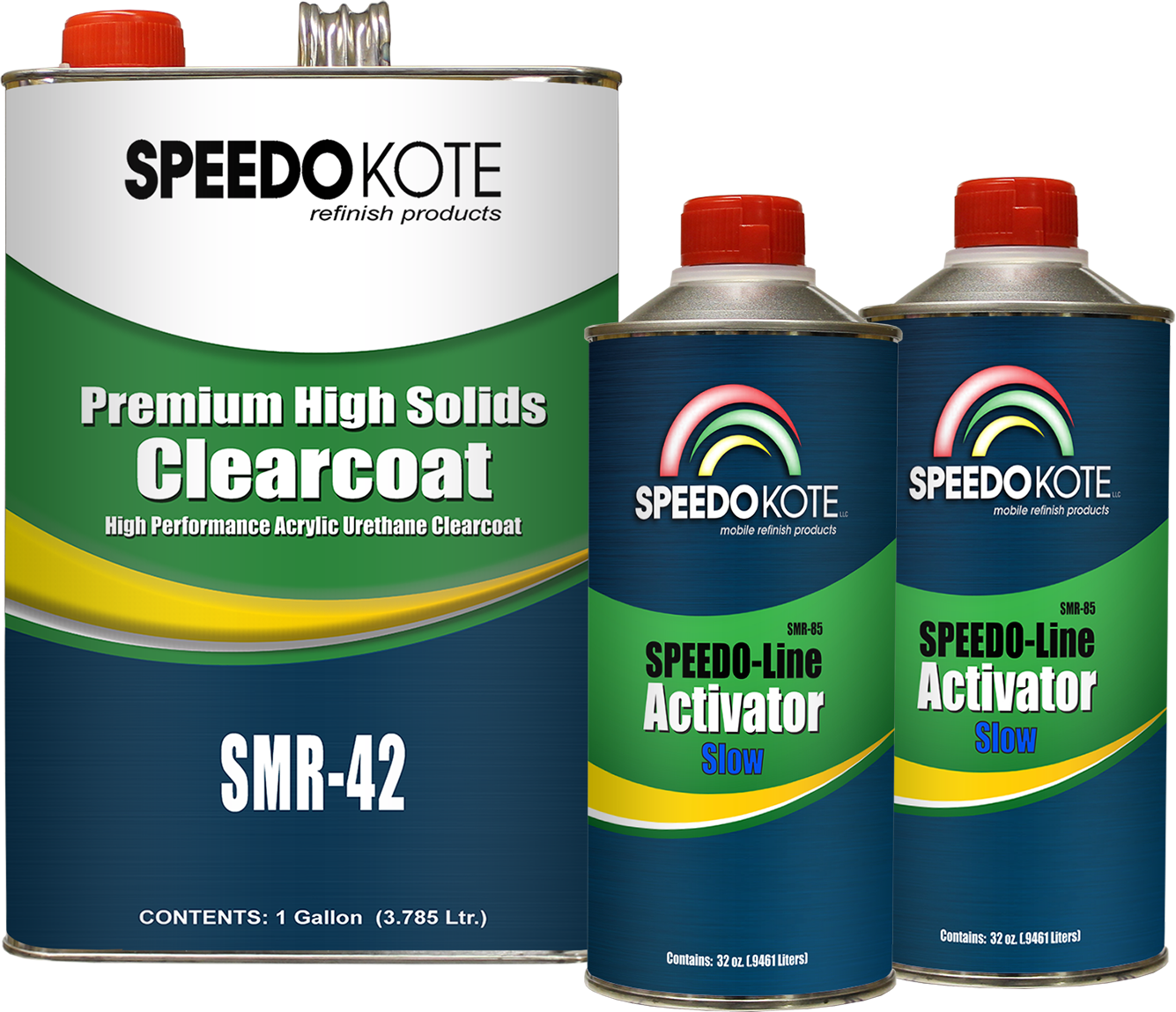 Premium High Solids Spray Clear Coat, 6 Qt. Warm Temp. Kit, SMR-42/85 ...