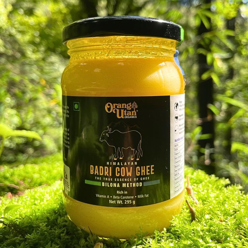 Premium Himalayan Organic Badri Cow Ghee By Orang Utan | Naturally ...