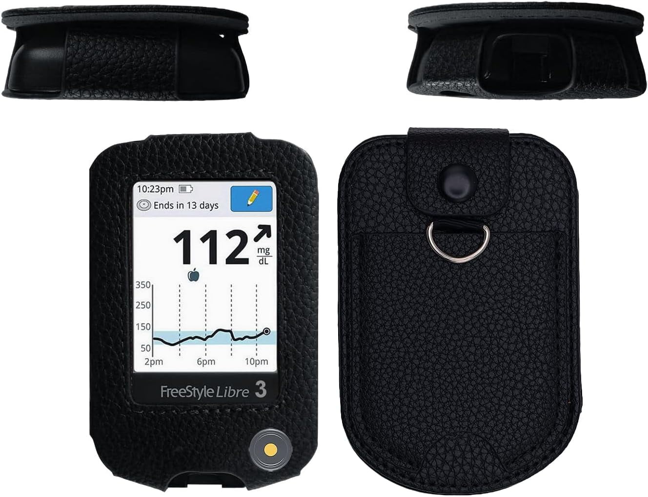 Premium Holster Case with Pocket (Lanyard Included) for Freestyle Libre ...