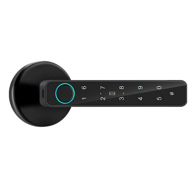 Premium Home Smart Lock for Indoor Wooden Doors Fingerprint Password ...