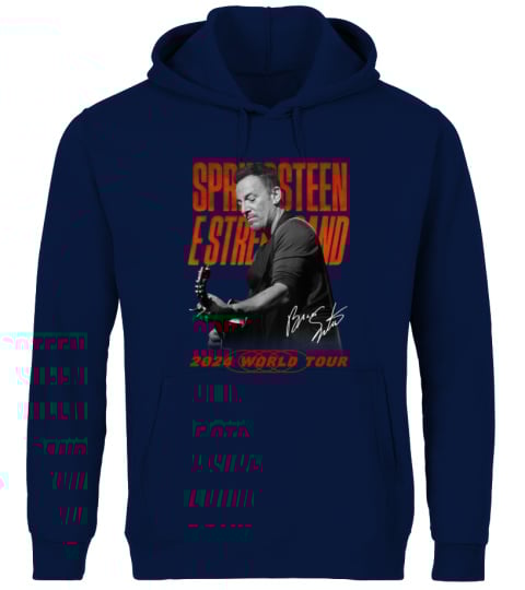 Premium Hoodie Unisex - 2 Side - ESBK Bruce Springsteen World Tour 2024 ...