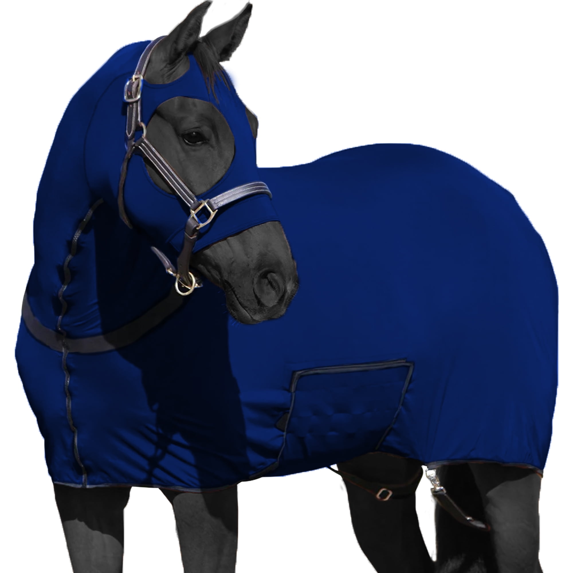 Premium Horse Full Body Slinky with Full Zipper Face and Forelock Saver ...