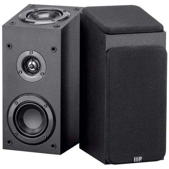 Premium Immersive Satellite Speakers - Pair, 3 Inch Woofer, 3/4Inch ...