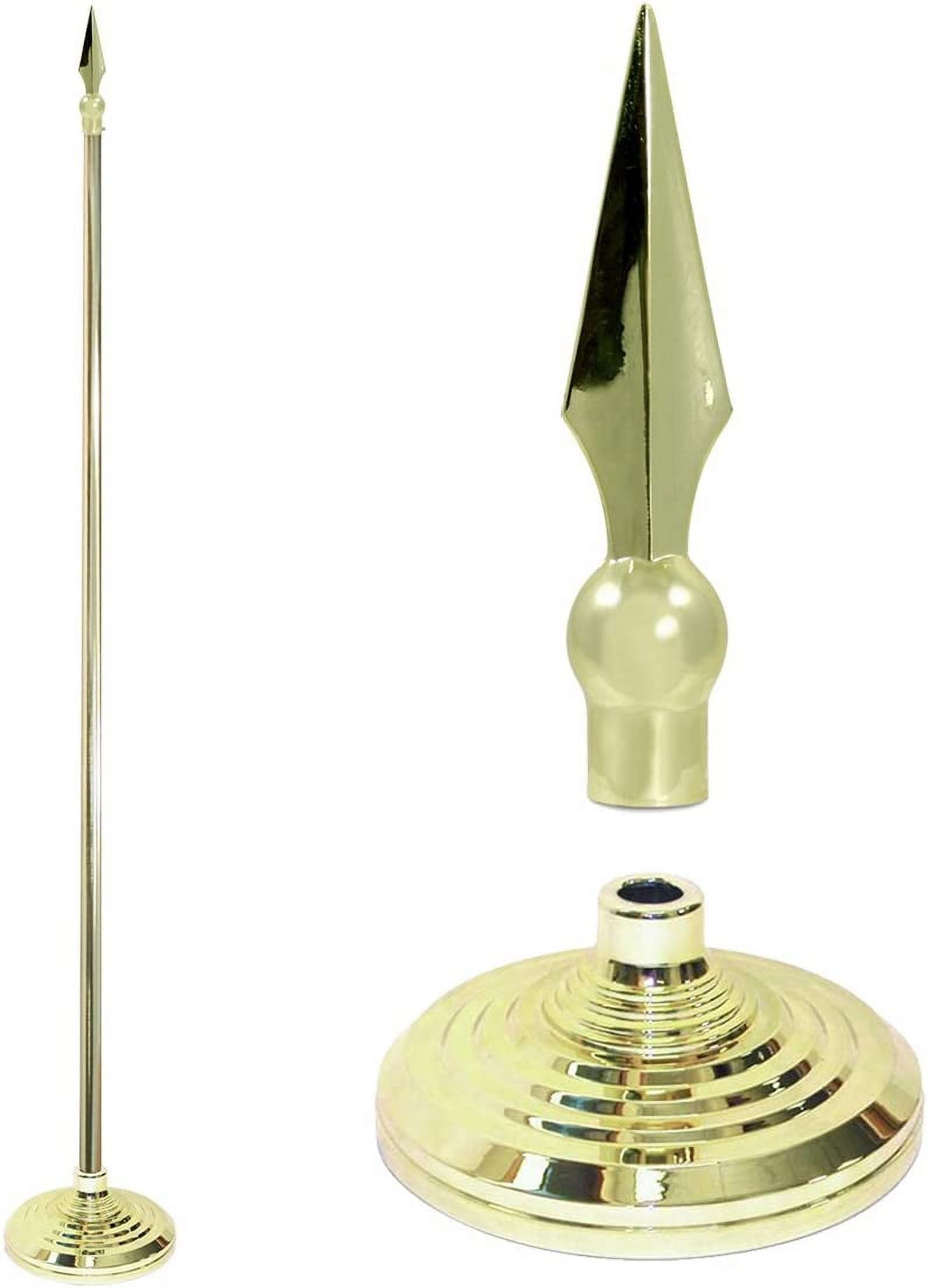 Premium Indoor Telescoping Flagpole Kit | Aluminium Telescoping ...