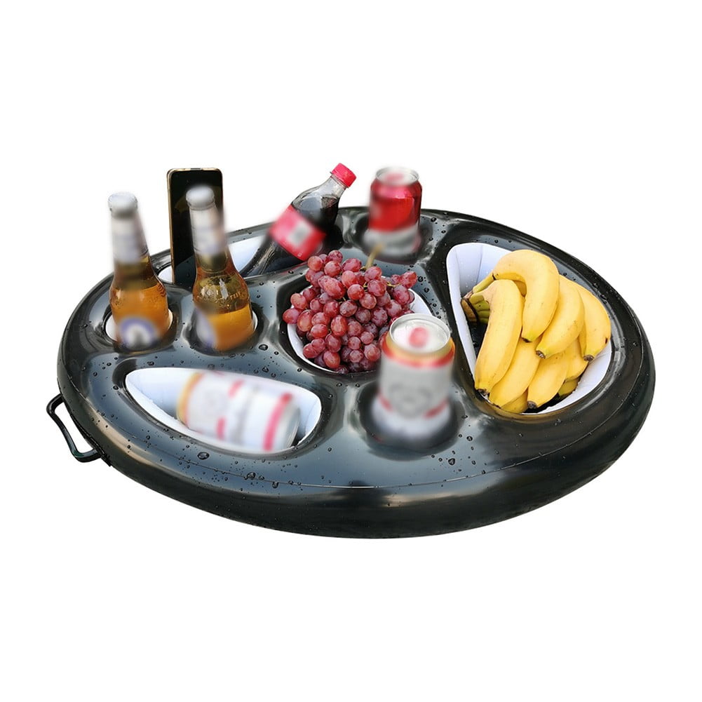 Premium Inflatable Pool Drink Holder - Large Capacity Float for Party ...