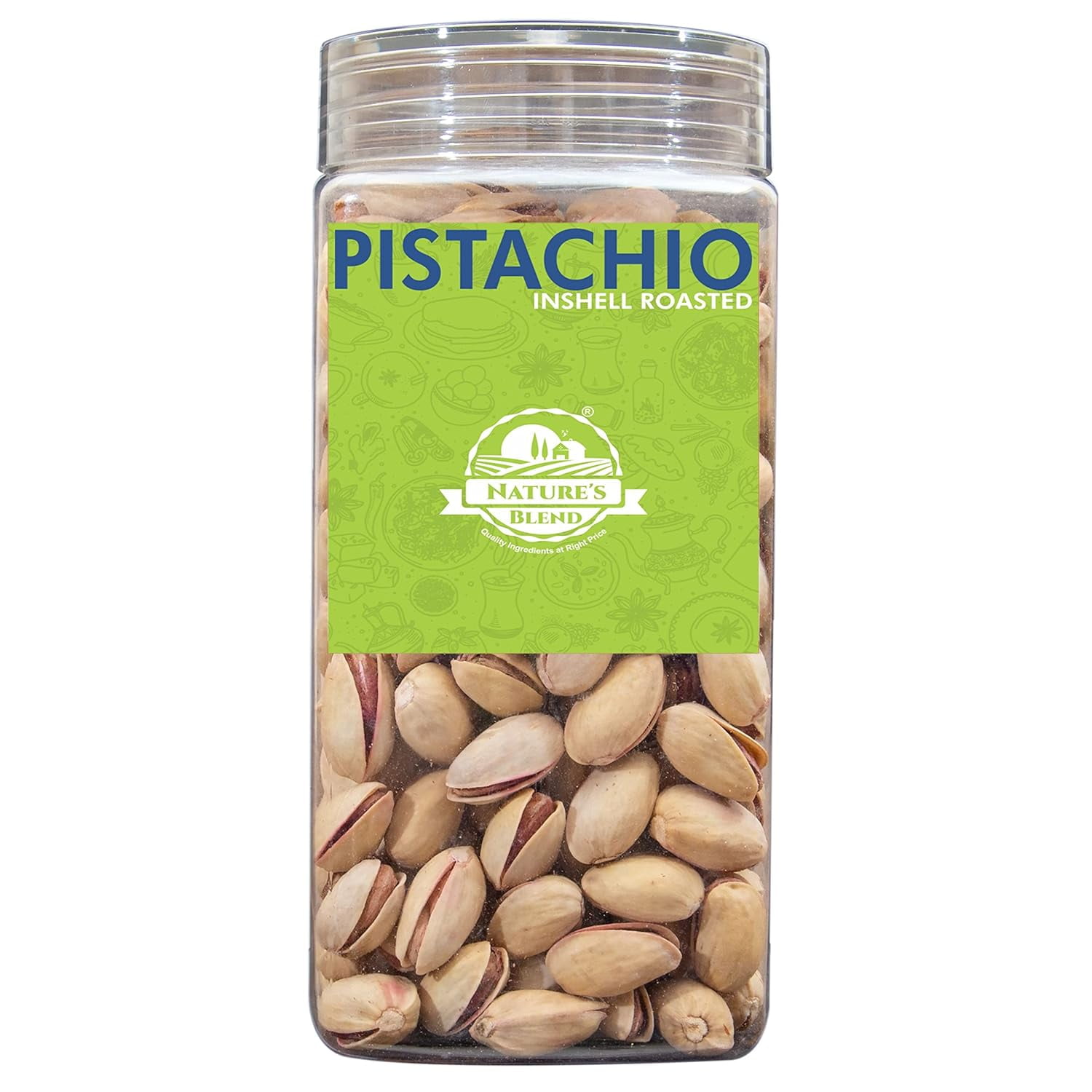 Premium Inshell Roasted Pistachio By Nature's Blend 400gm, | Good ...