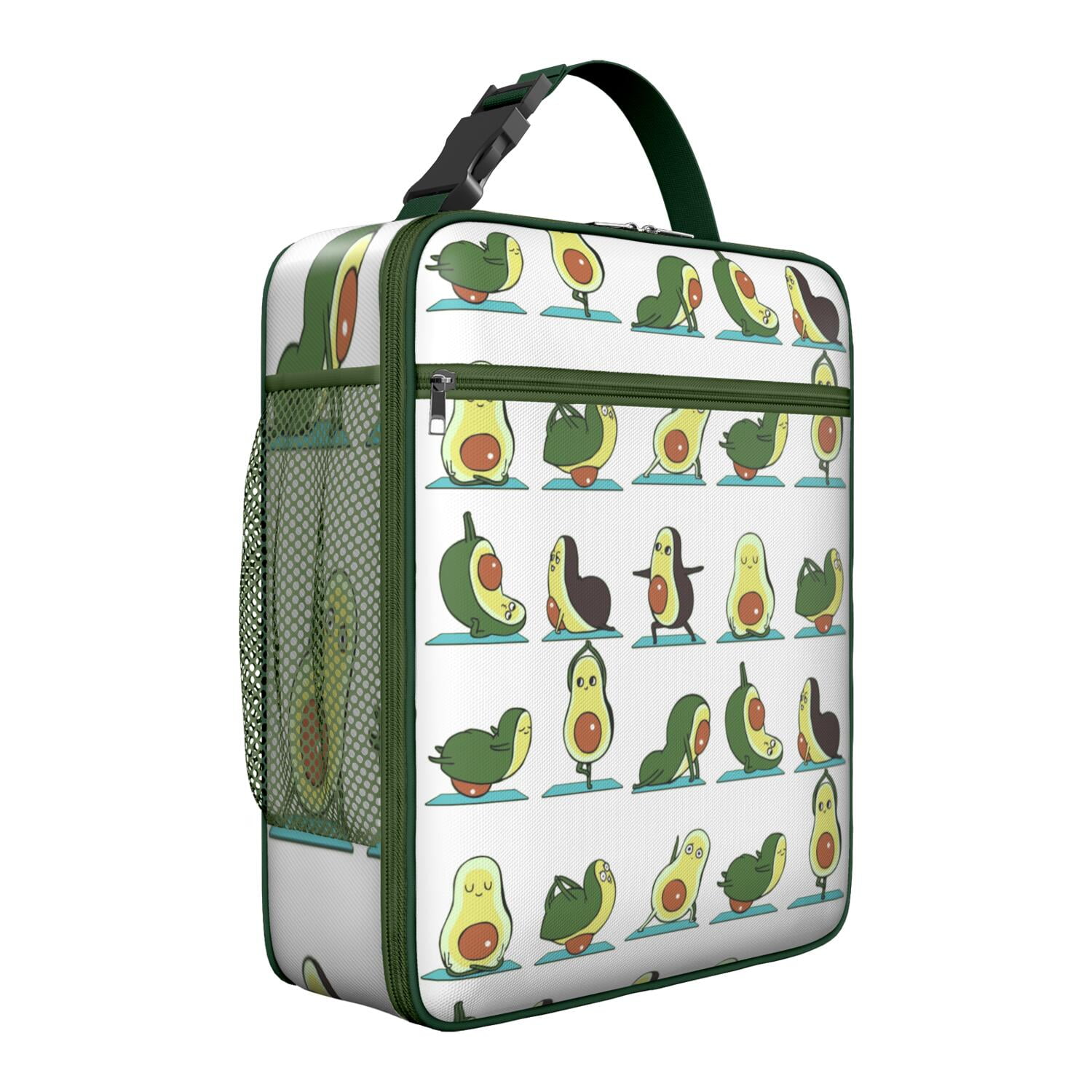 Premium Insulated Avocado Lunch Box for Men & - Reusable Lunch Bag with ...