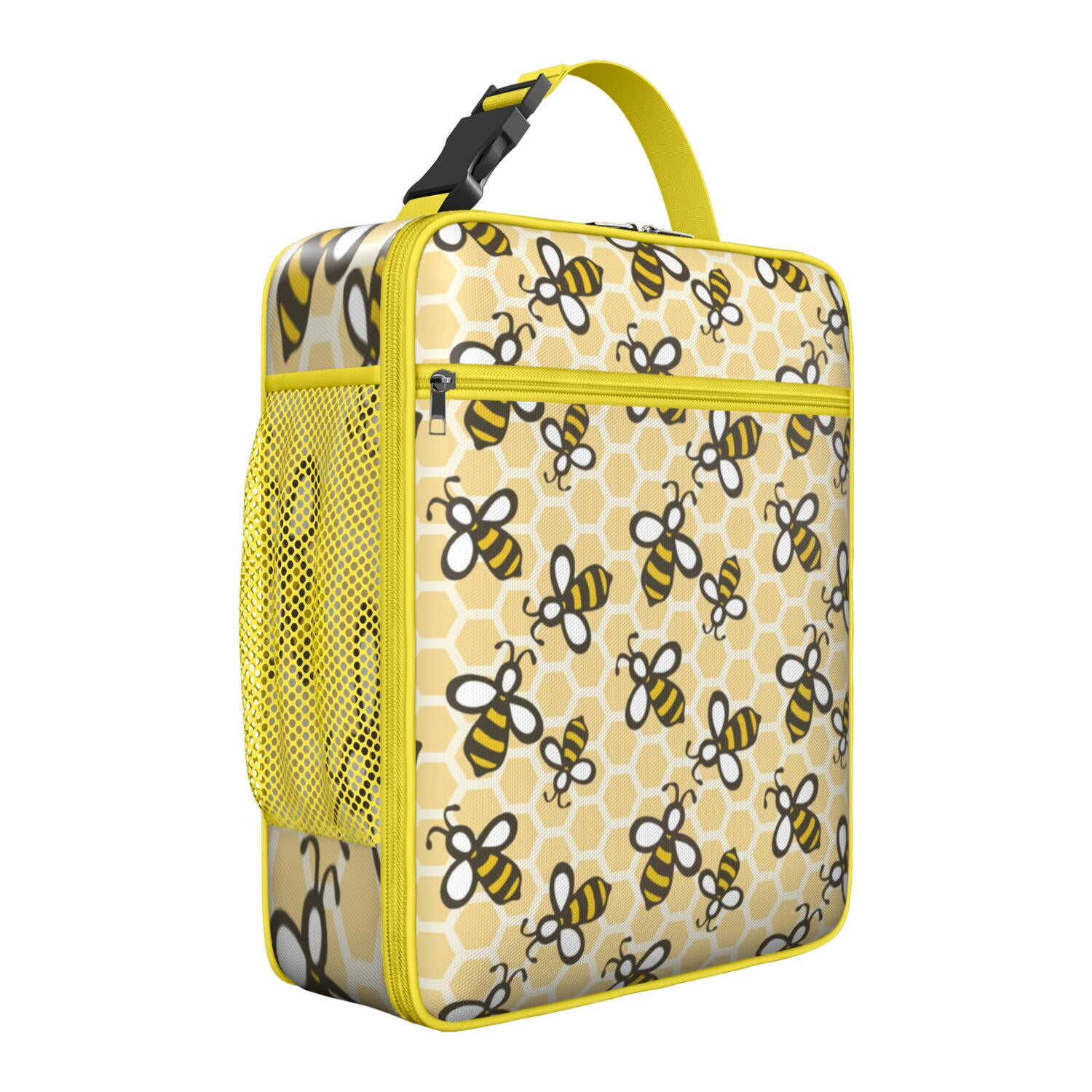 Premium Insulated Bee Lunch Box for Men & - Reusable Lunch Bag with ...