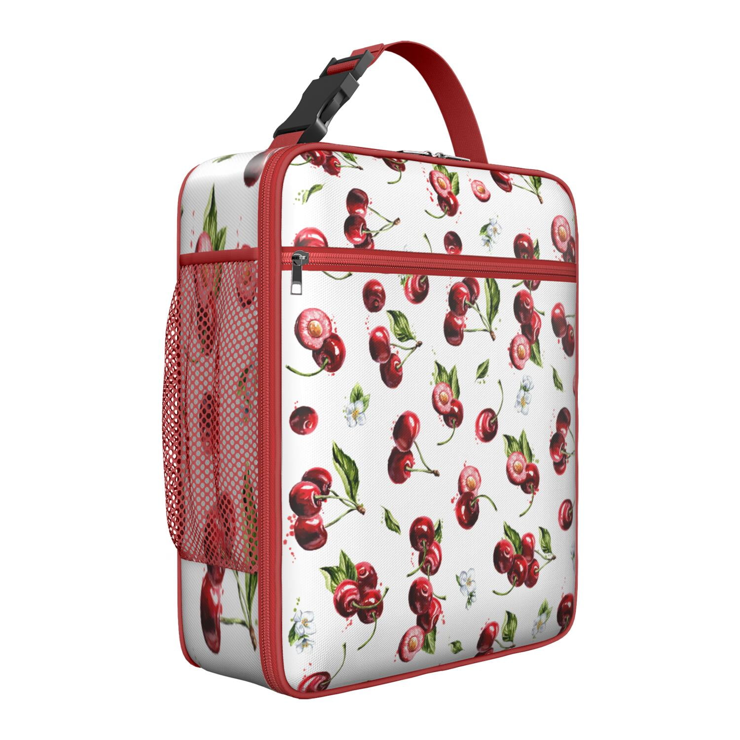 Premium Insulated Cherry Lunch Box for Men & - Reusable Lunch Bag with ...